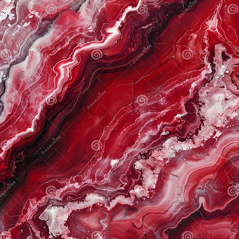 Marble Texture in Ruby Colors. Elegant Square Background Stock ...