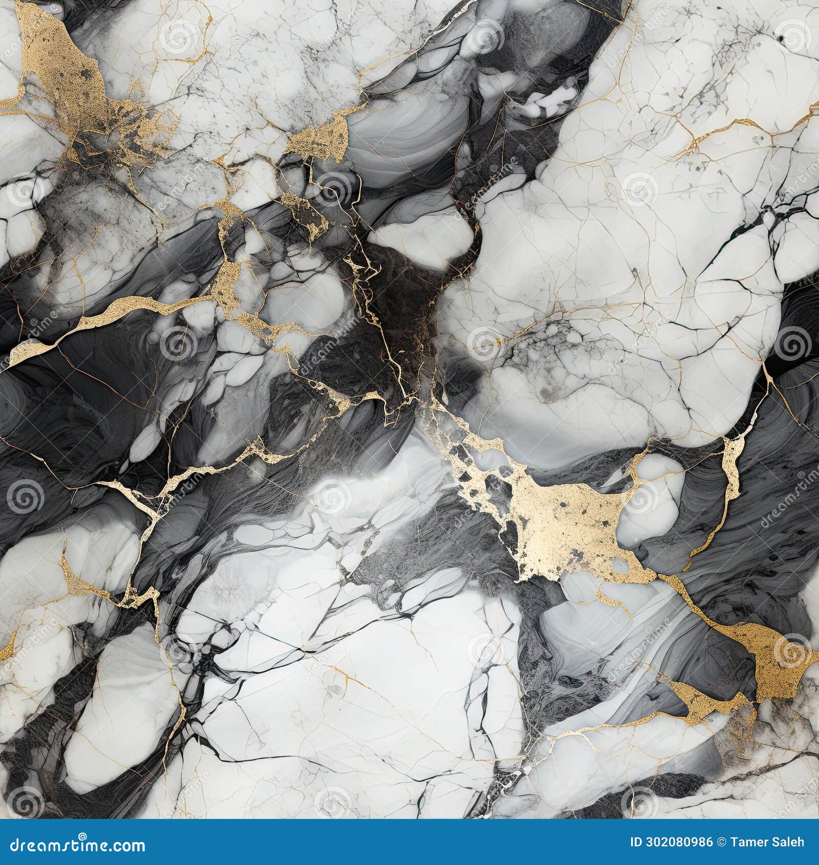 Marble Texture Seamless Pattern Stock Illustration - Illustration of ...