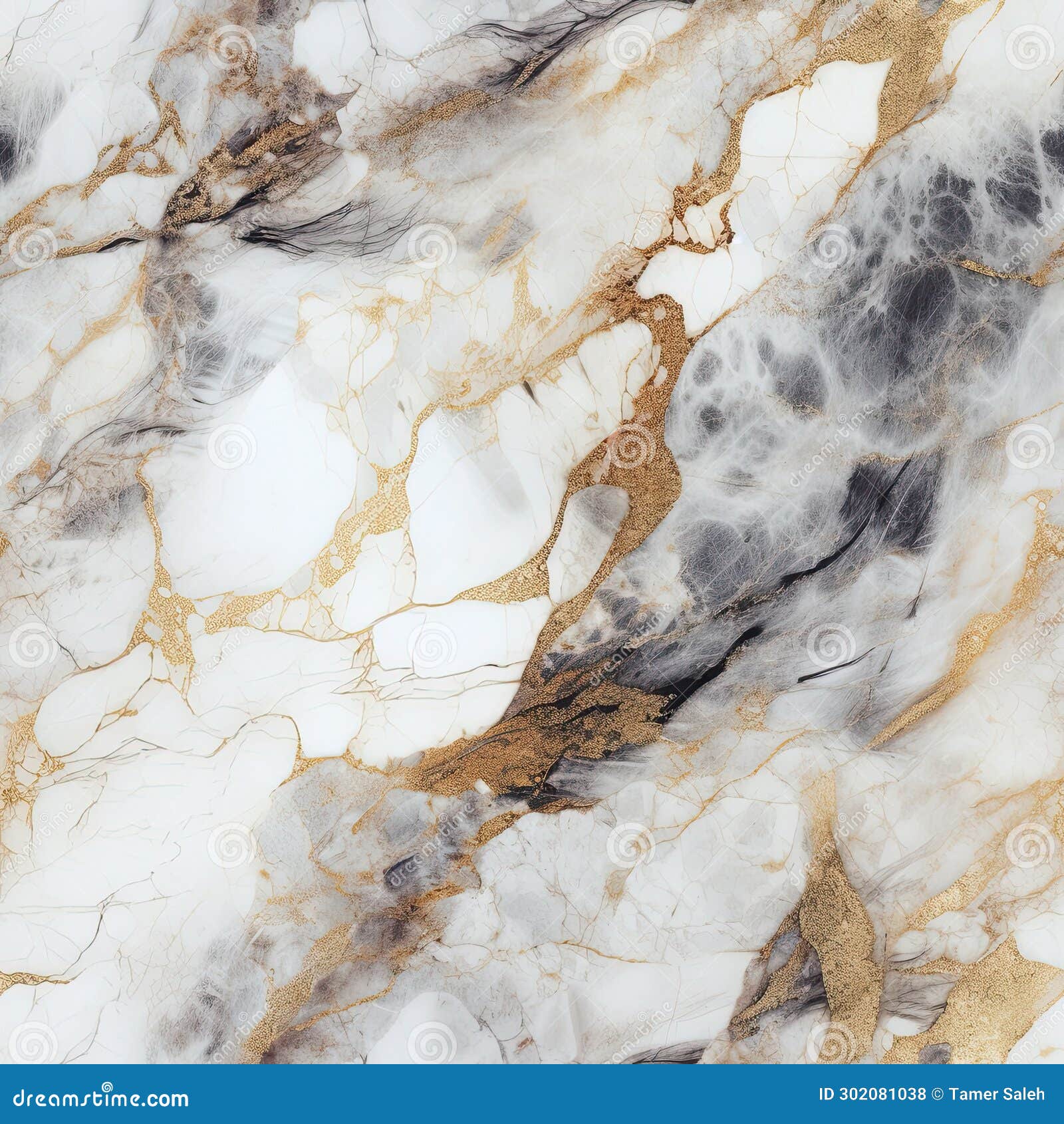 Marble Texture Seamless Pattern Stock Illustration - Illustration of ...