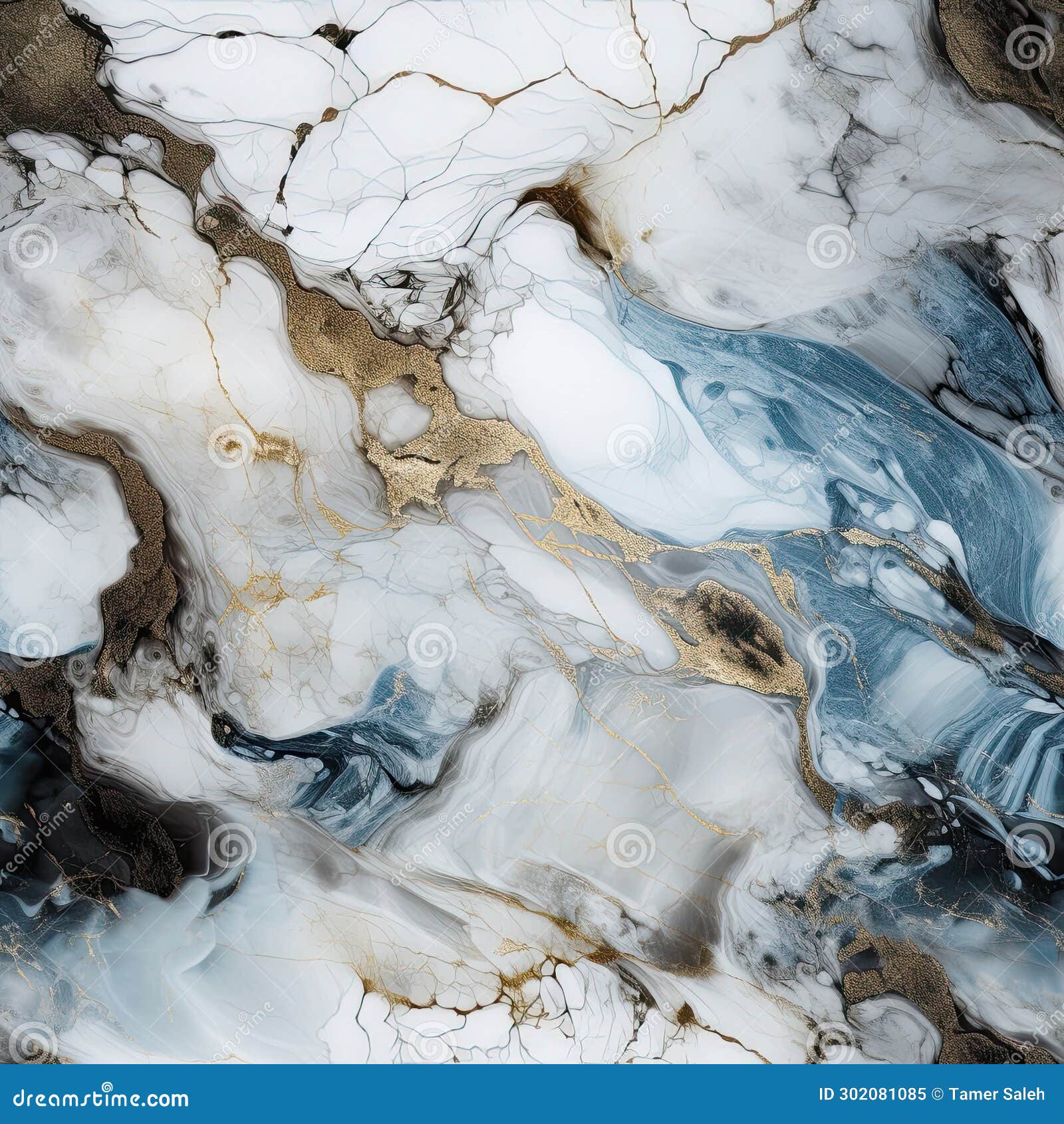 Marble Texture Seamless Pattern Stock Illustration - Illustration of ...