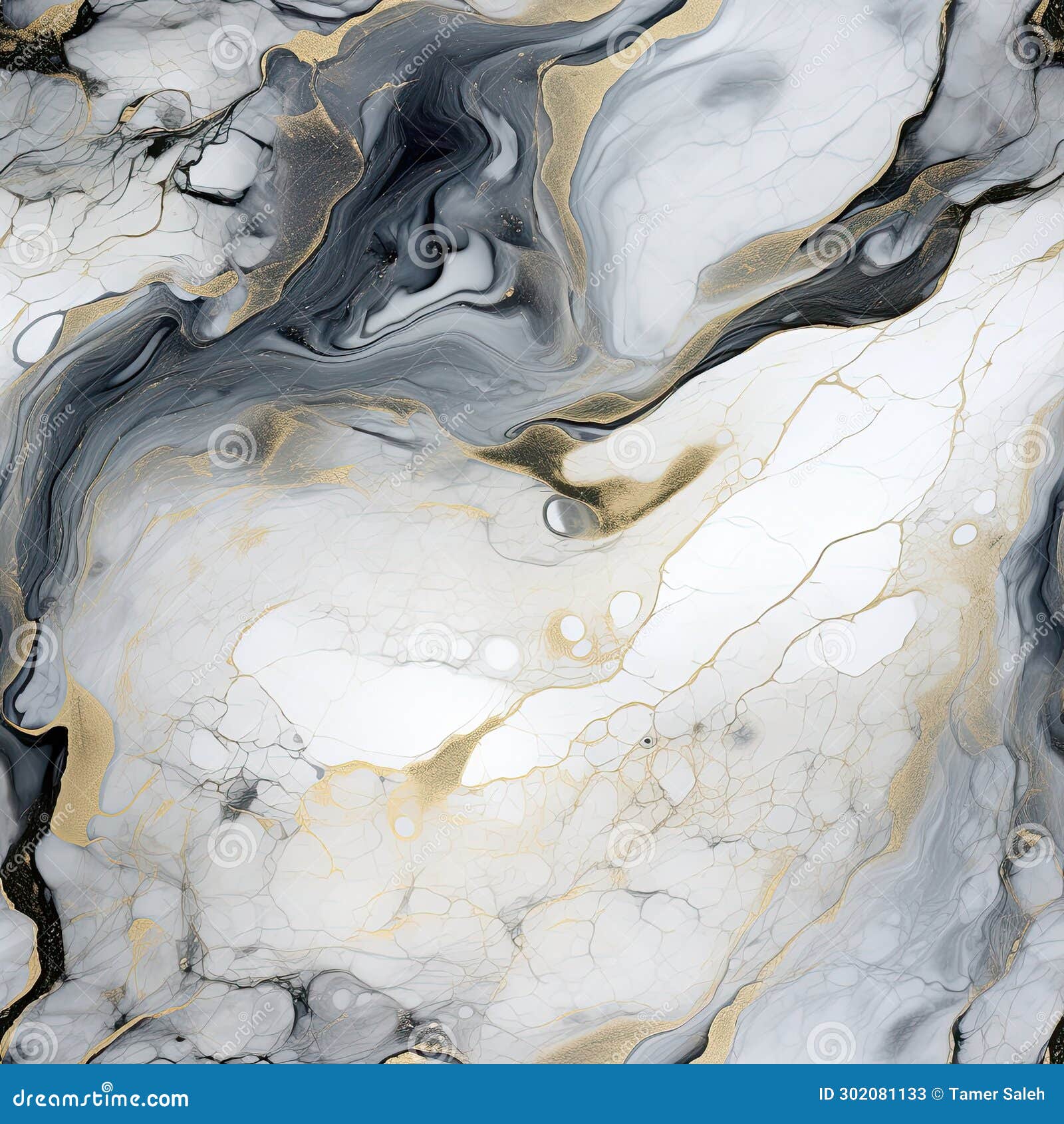 Marble Texture Seamless Pattern Stock Illustration - Illustration of ...