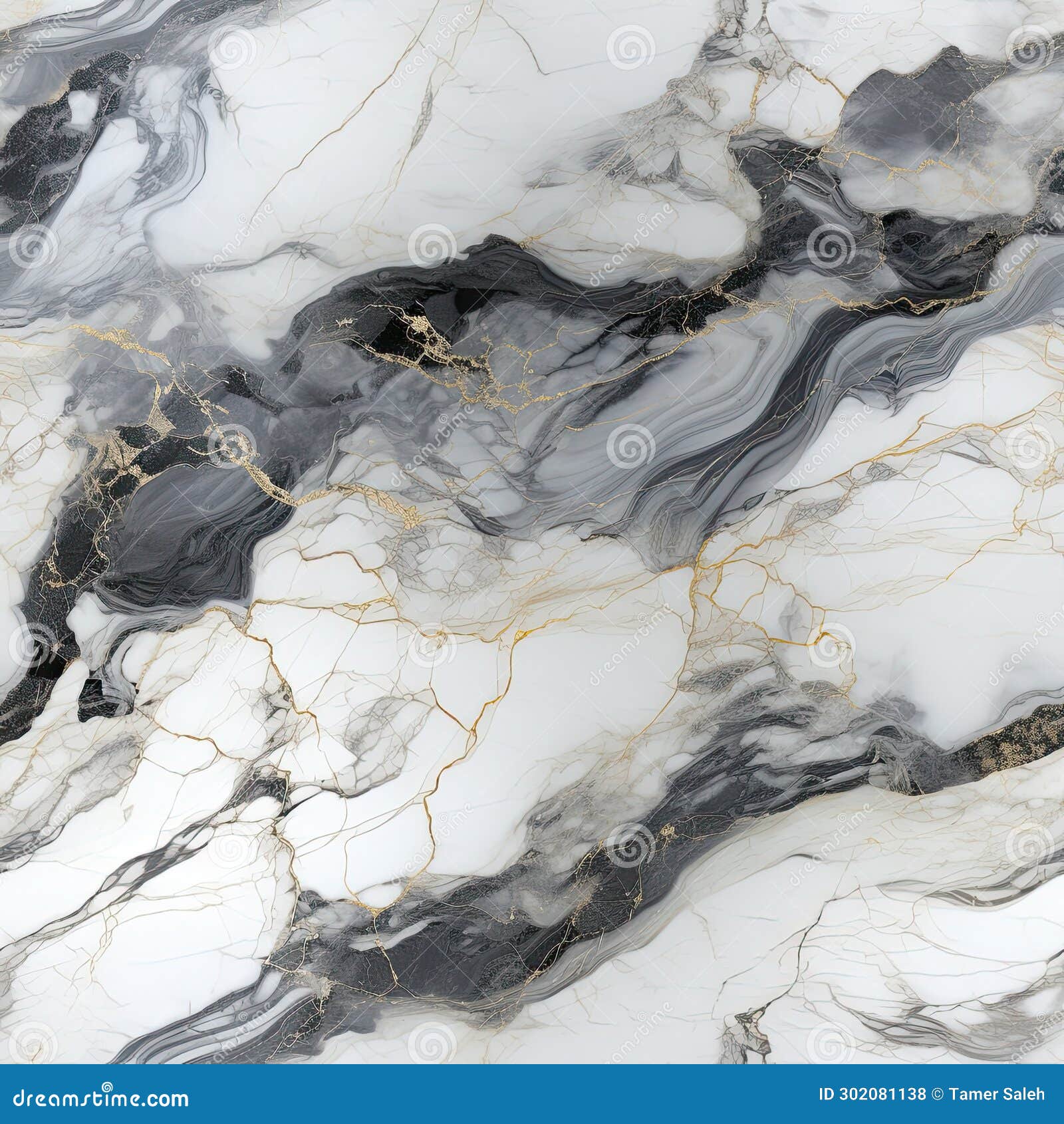 Marble Texture Seamless Pattern Stock Illustration - Illustration of ...