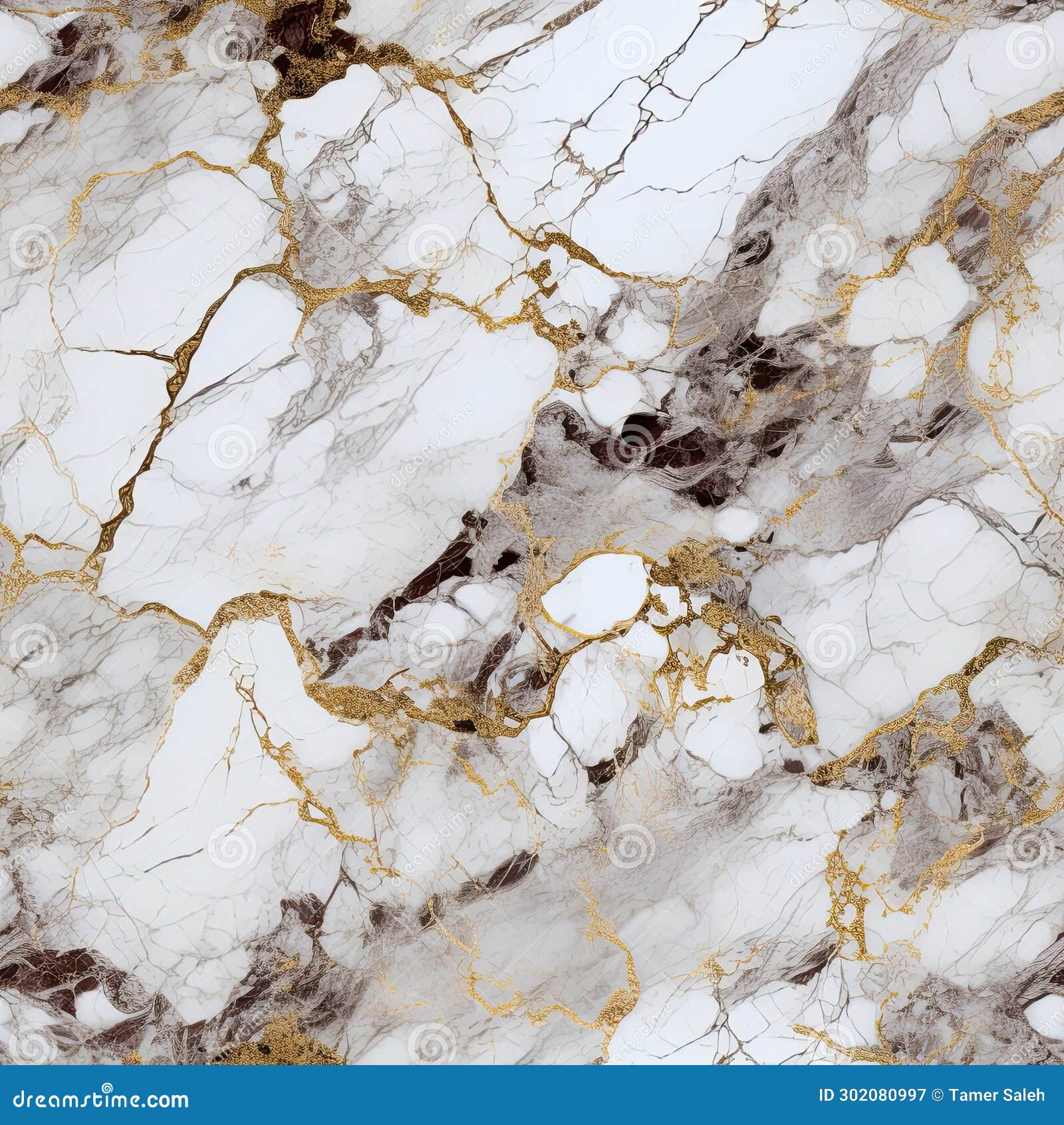 Marble Texture Seamless Pattern Stock Illustration - Illustration of ...