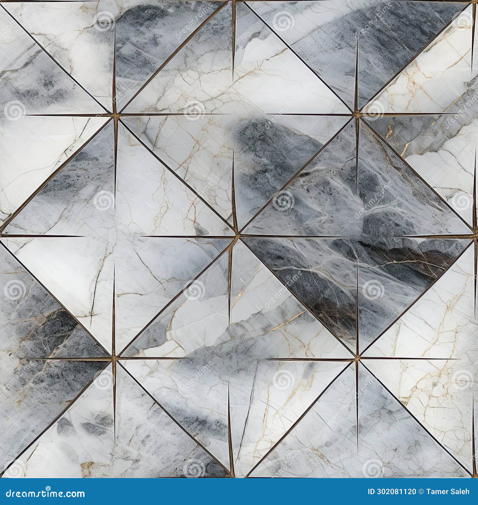 Marble Texture Seamless Pattern Stock Illustration - Illustration of ...