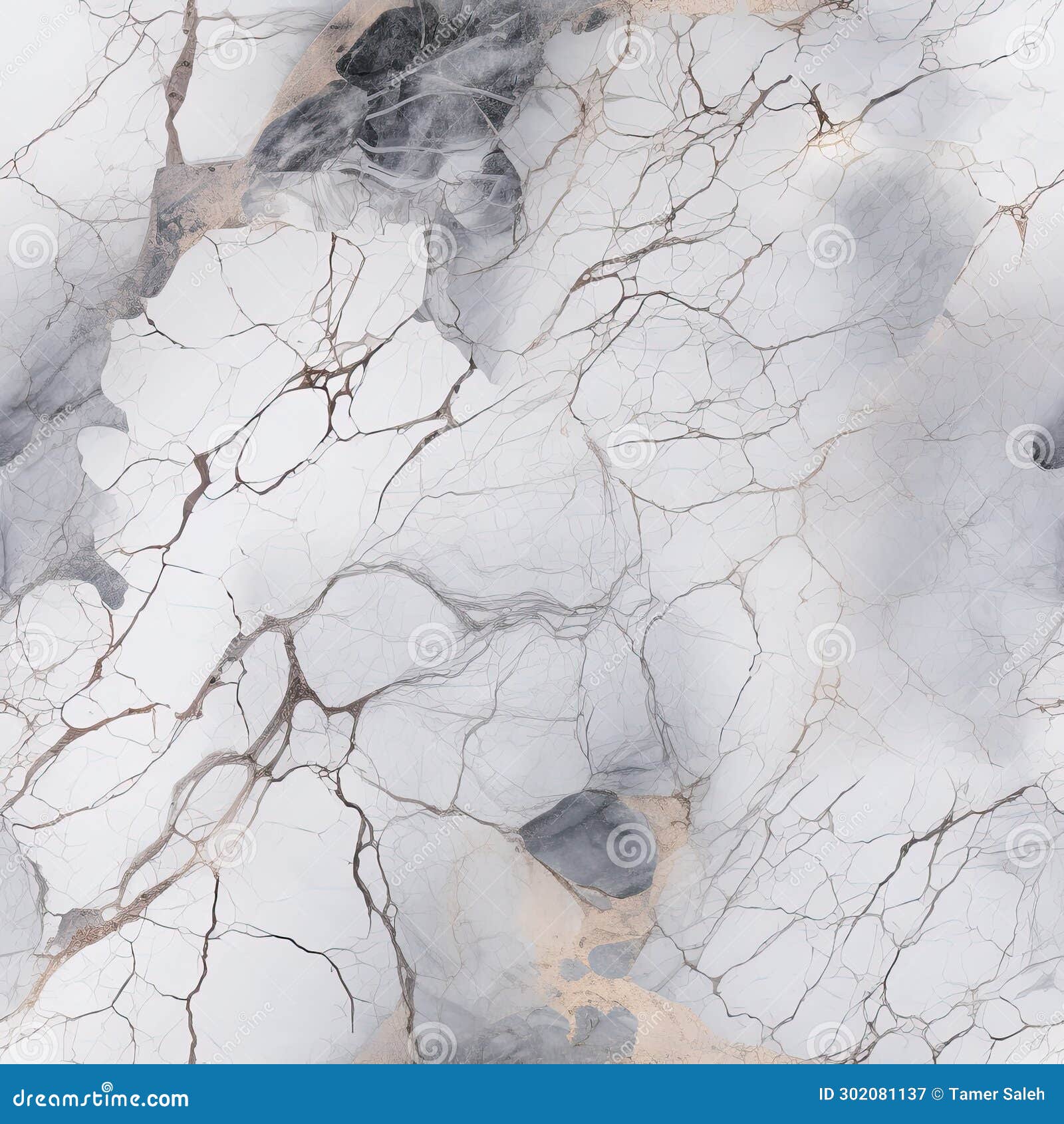 Marble Texture Seamless Pattern Stock Illustration - Illustration of ...