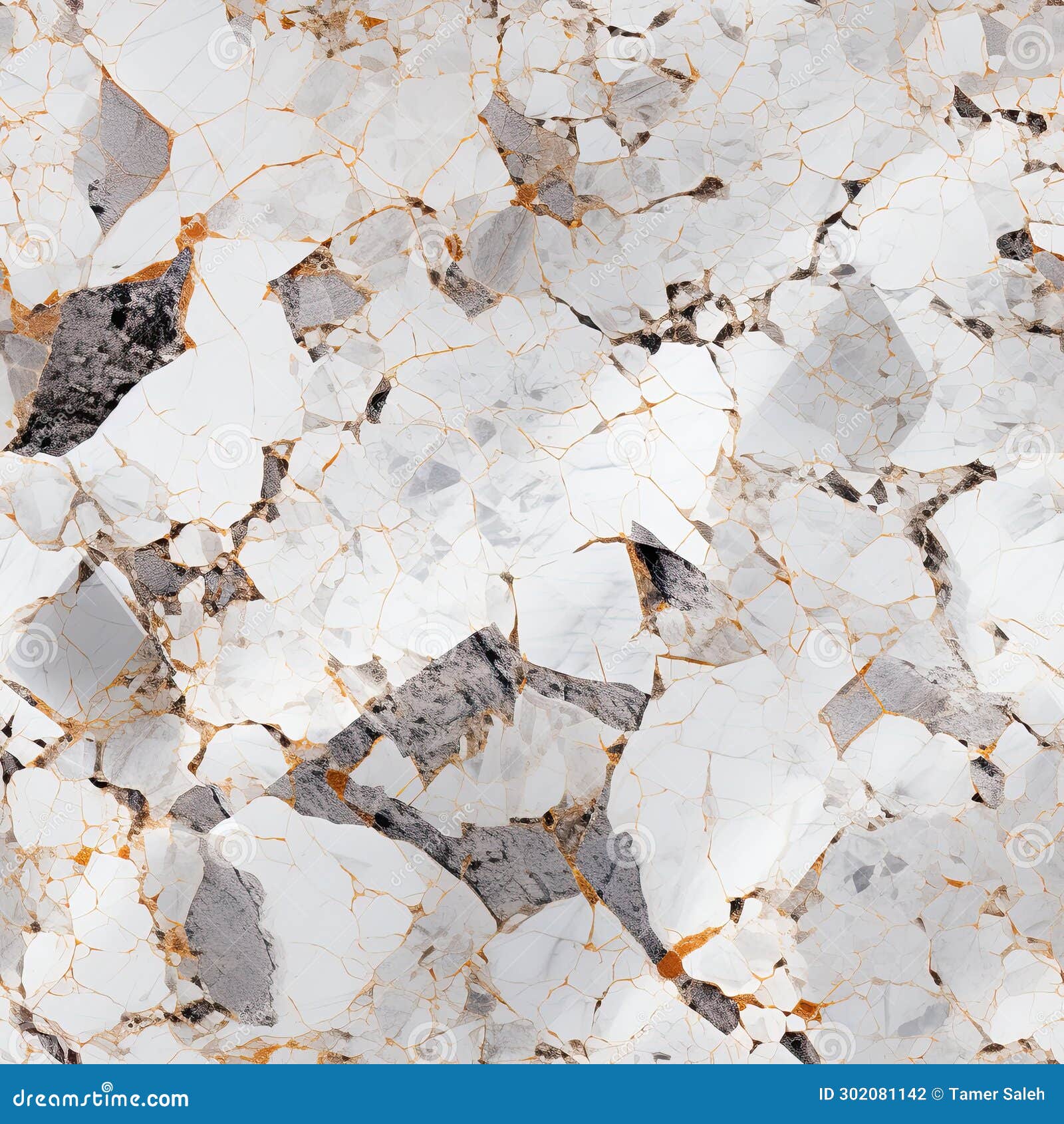 Marble Texture Seamless Pattern Stock Illustration - Illustration of ...