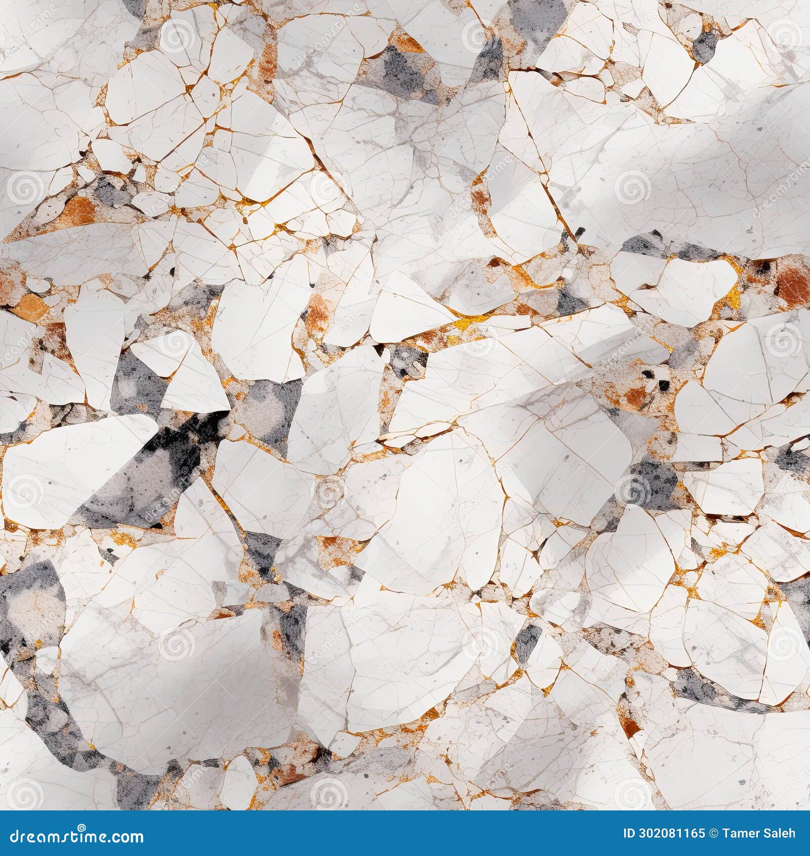 Marble Texture Seamless Pattern Stock Illustration - Illustration of ...