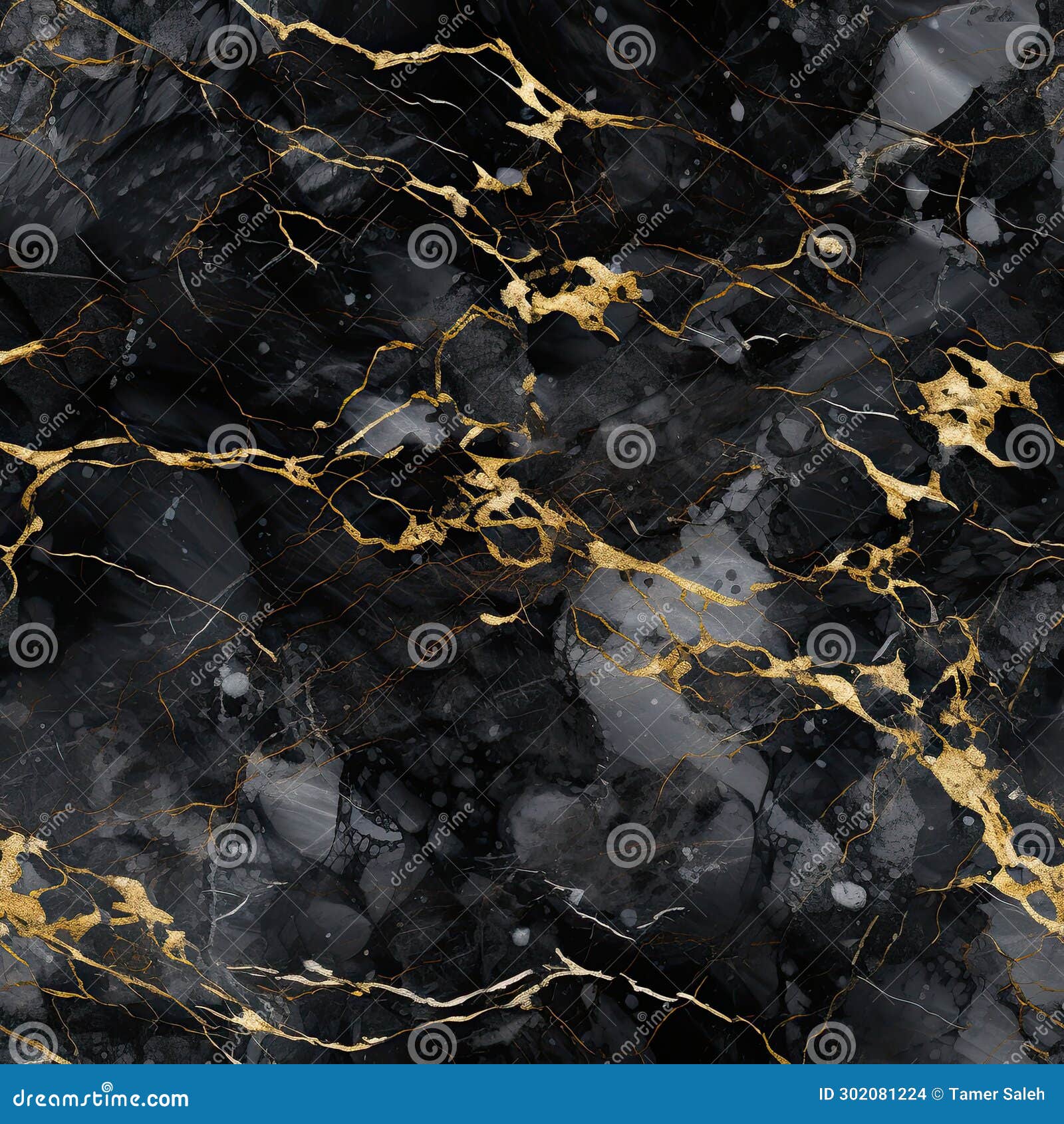 Marble Texture Seamless Pattern Stock Illustration - Illustration of ...