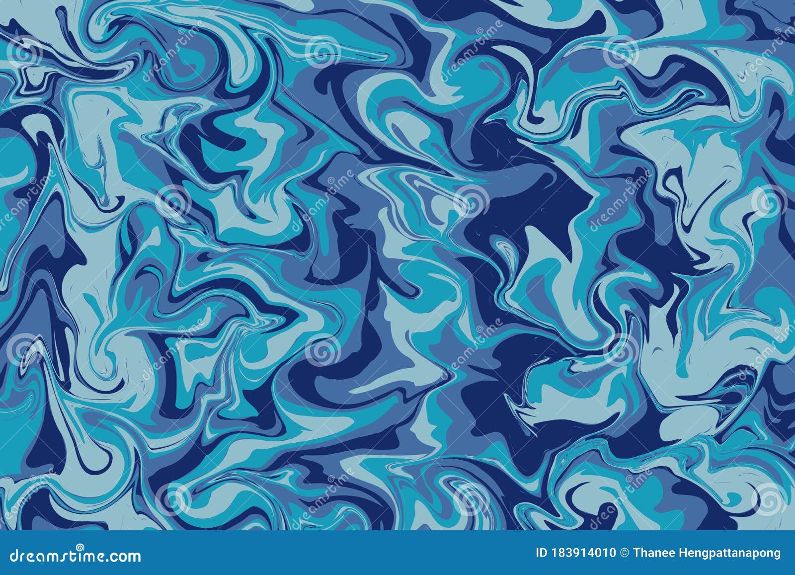 Marble Texture in Pastel Azure, Blue Color Background Vector Stock ...