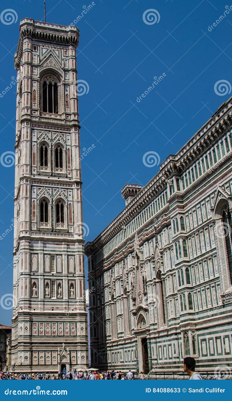 Giotto S Bell Tower in Florence, Italy Stock Image - Image of decor ...