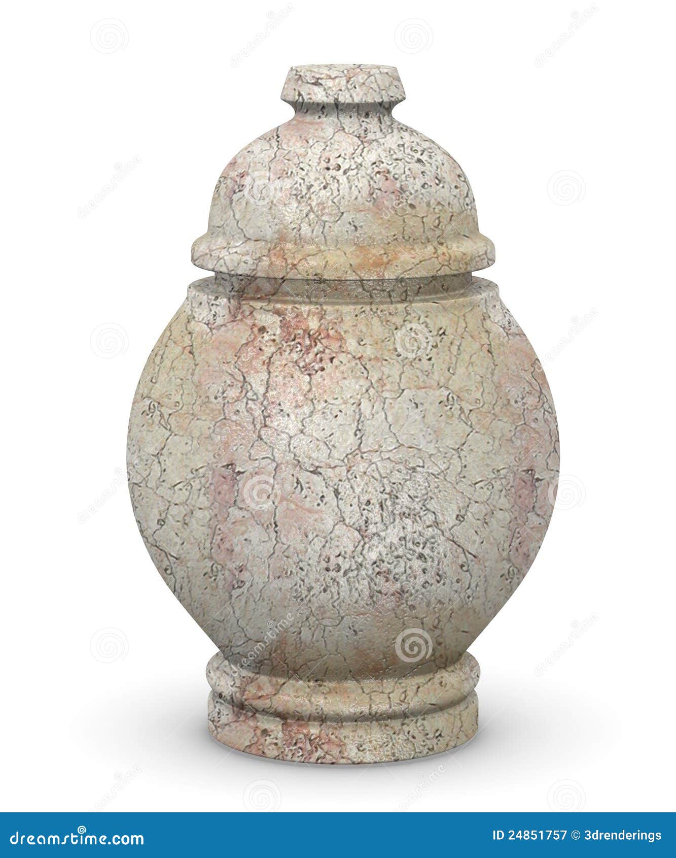 Marble urn for ashes stock illustration. Illustration of ashes - 24851757