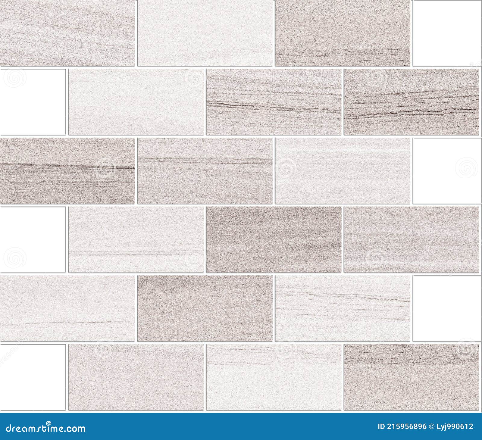 Marble Wall Brick Small Board Brick Mosaic Gray Light Gray Dark Gray ...