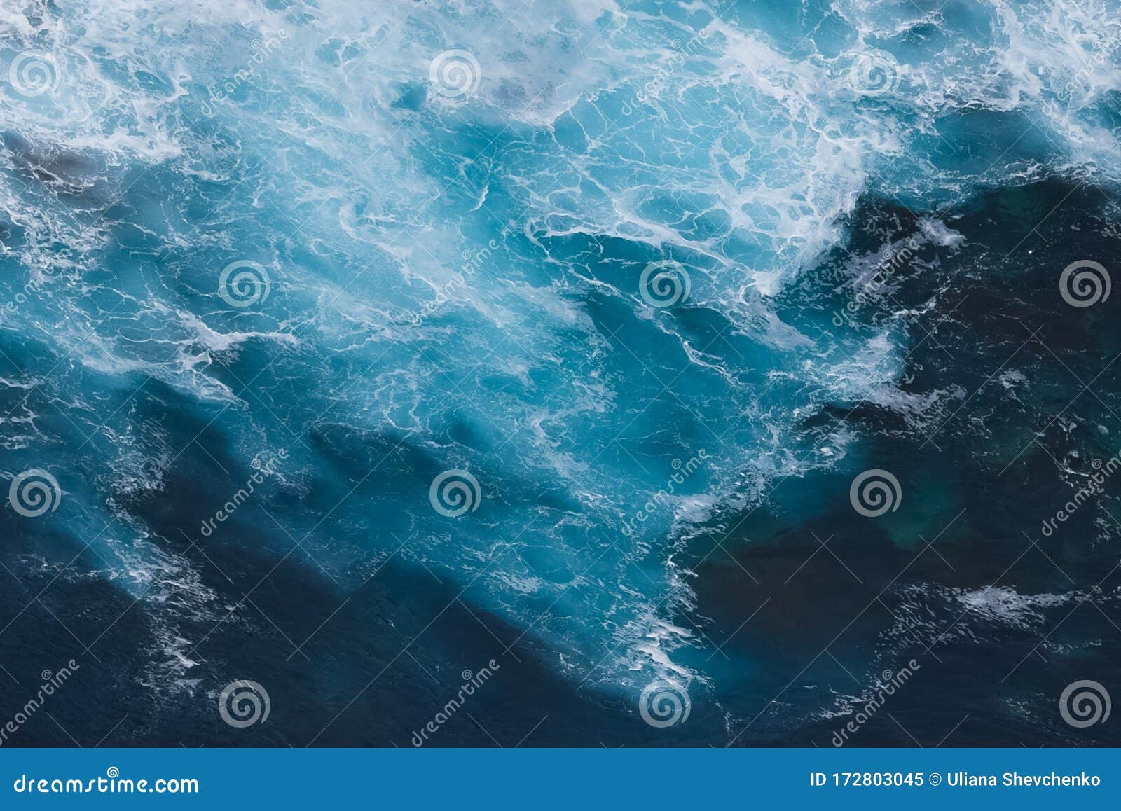 Marble Water Texture, Ocean Waves Motive Stock Image - Image of light ...