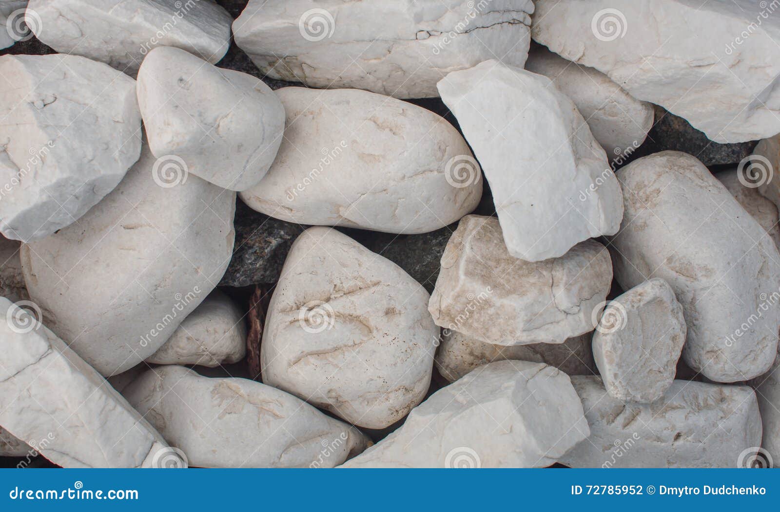 Marble white pebbles stock photo. Image of ground, group - 72785952