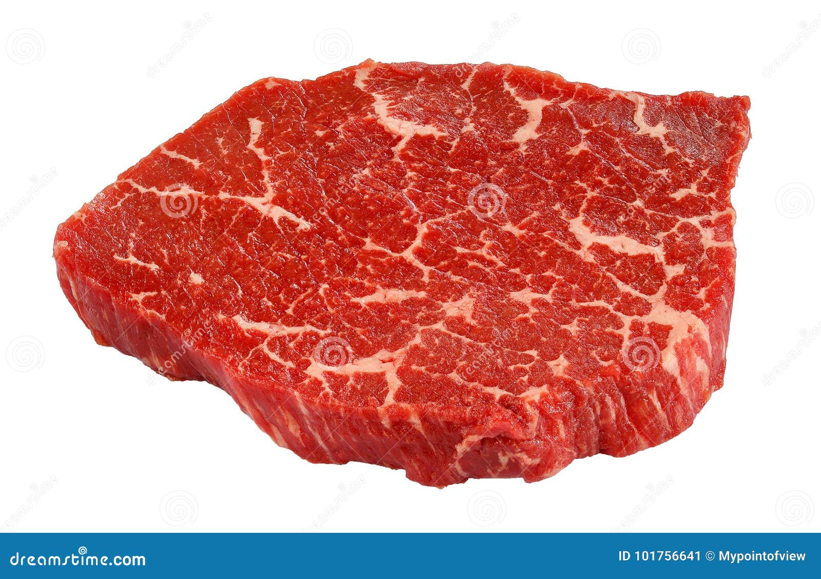 Marbled Beef Steak. The Man Is Salting The Medium-rare Meat. Freshly ...