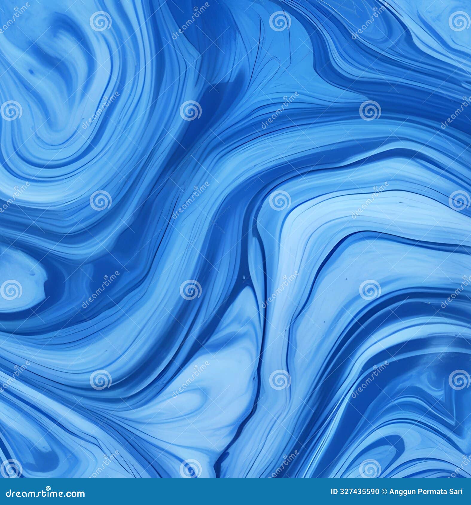 Marbled Blue Abstract Background. a Dynamic and Fluid Composition ...