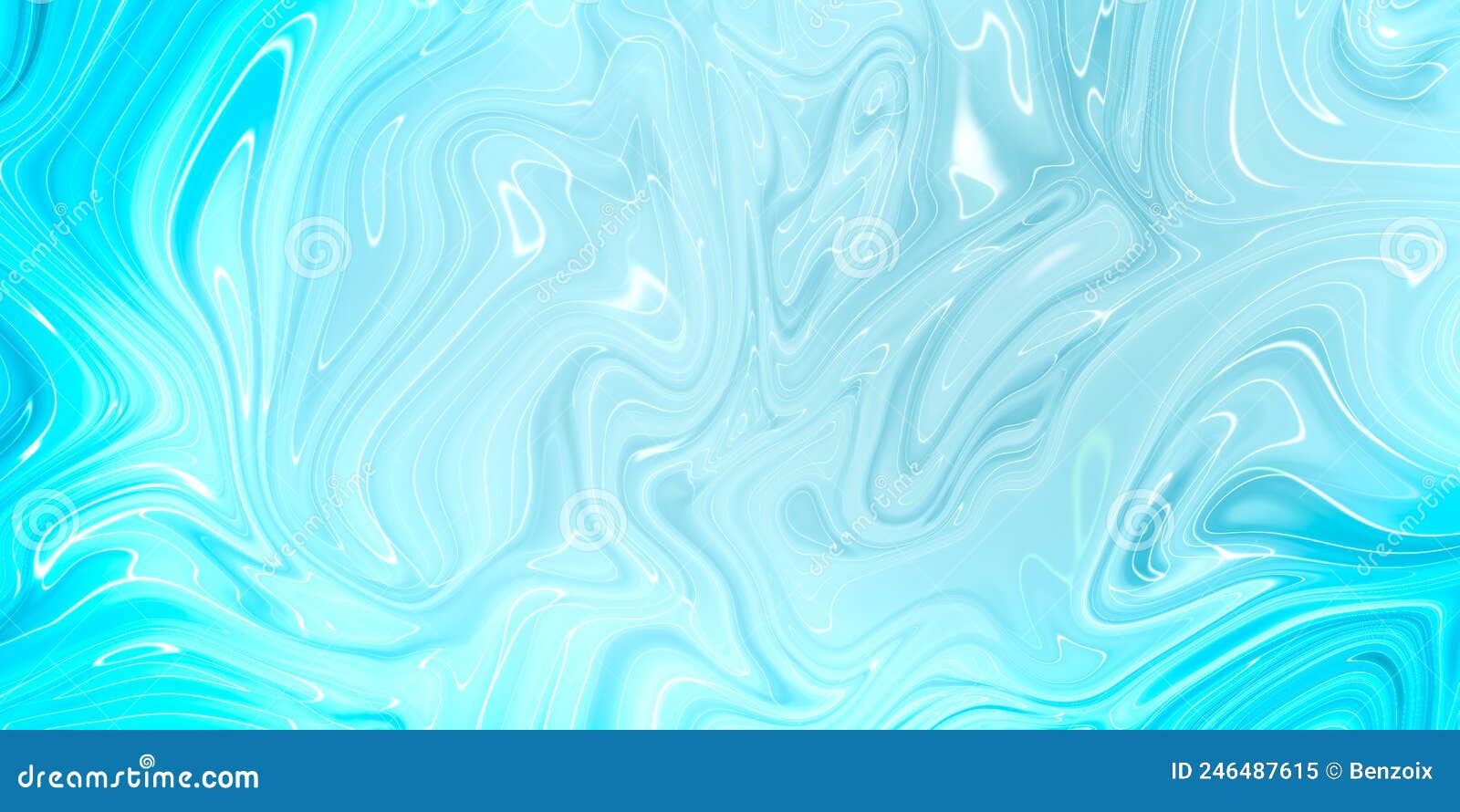 Marbled Blue Abstract Background. Liquid Marble Pattern. Stock ...