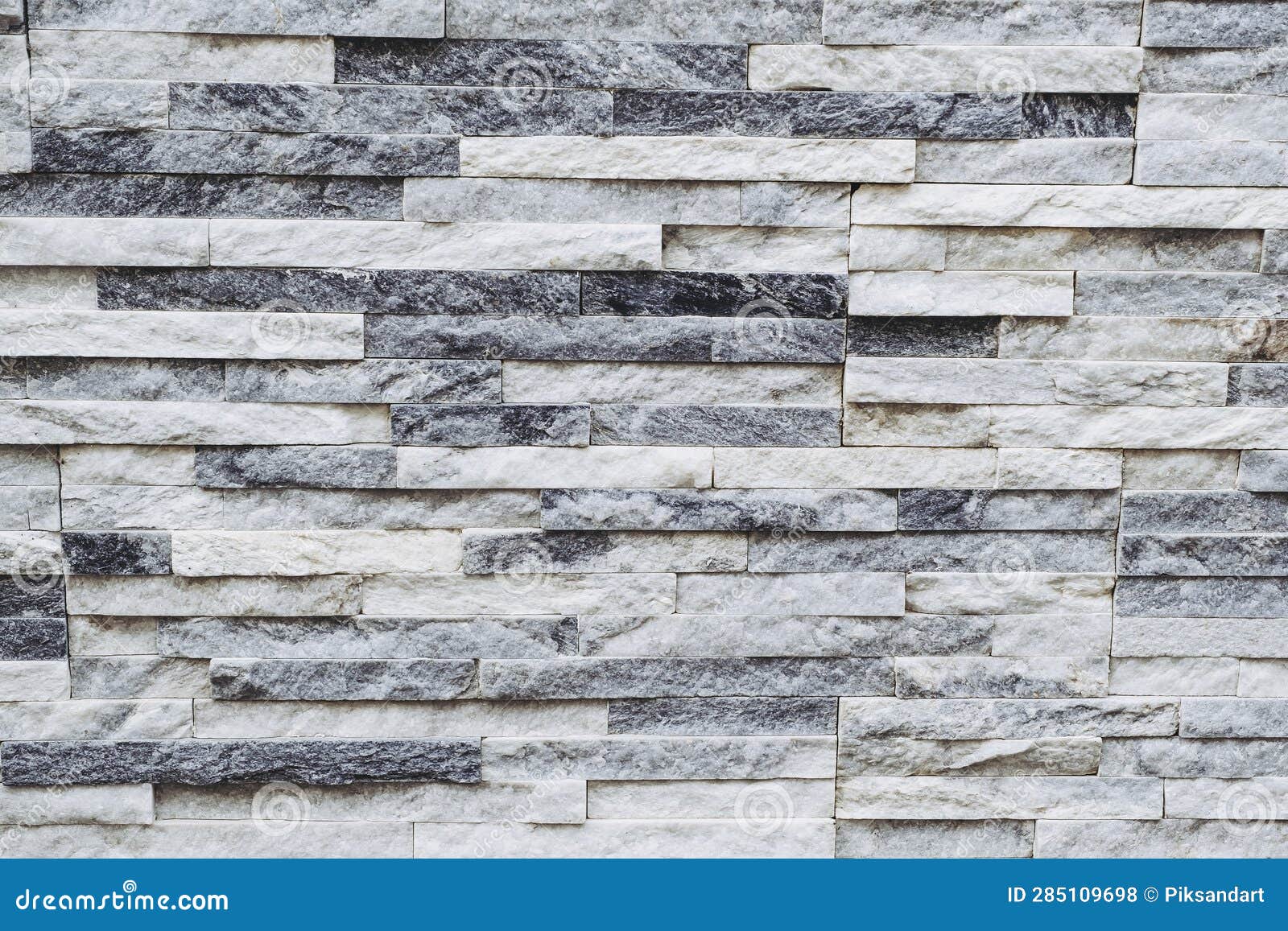 Marbled Gray Stone Brick Wall Stock Photo - Image of rock, marbled ...