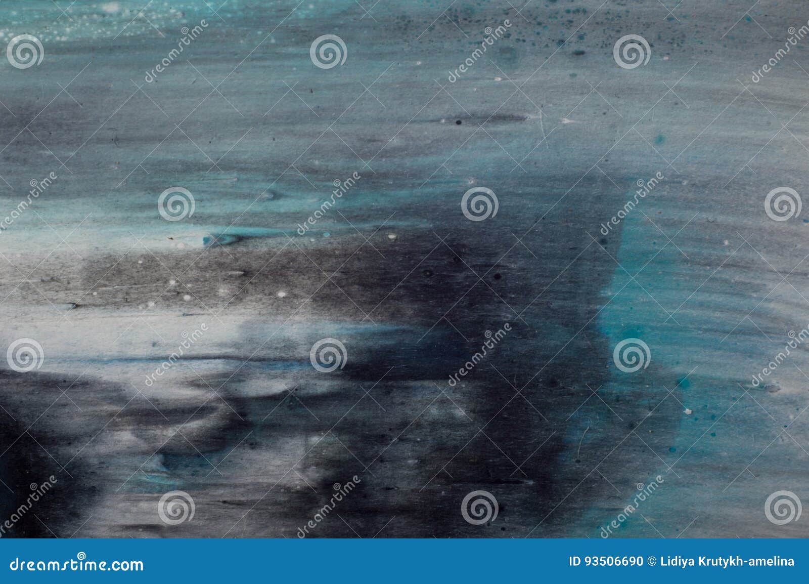 Marbled Marine Abstract Background. Liquid Acrylic Marble Pattern Stock ...