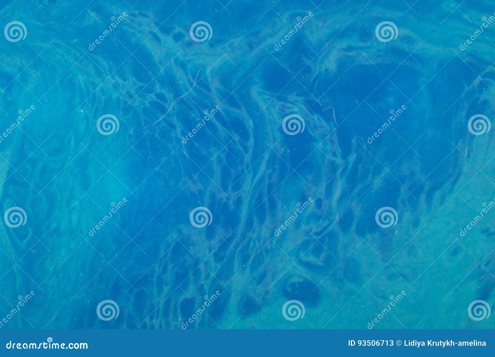 Marbled Marine Abstract Background. Liquid Acrylic Marble Pattern ...