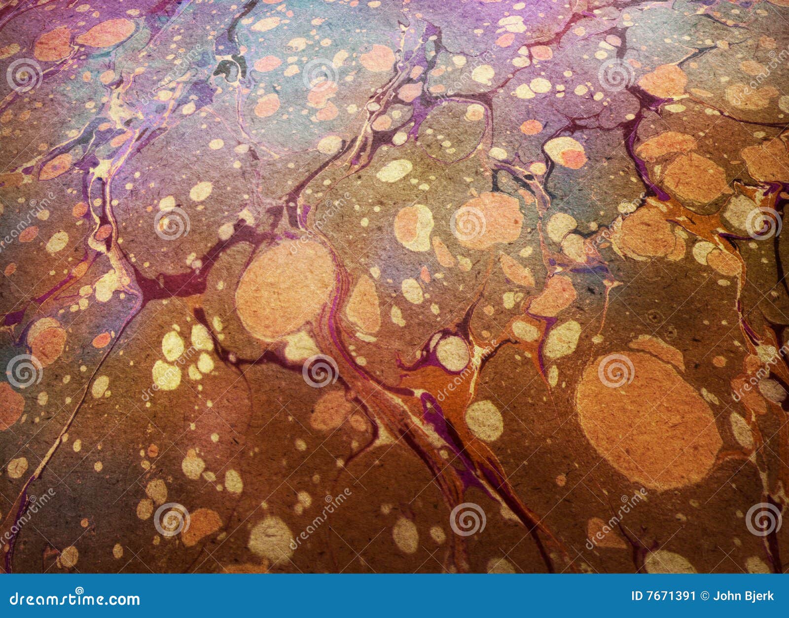 Marbled Paper Amber stock image. Image of amber, grunge - 7671391