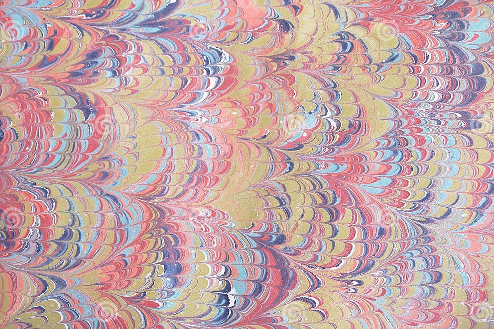 Marbled Paper Artwork Background Stock Photo - Image of ancient, book ...