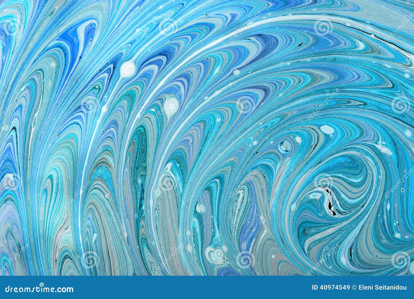 Marbled paper technique stock image. Image of artisan - 40974549