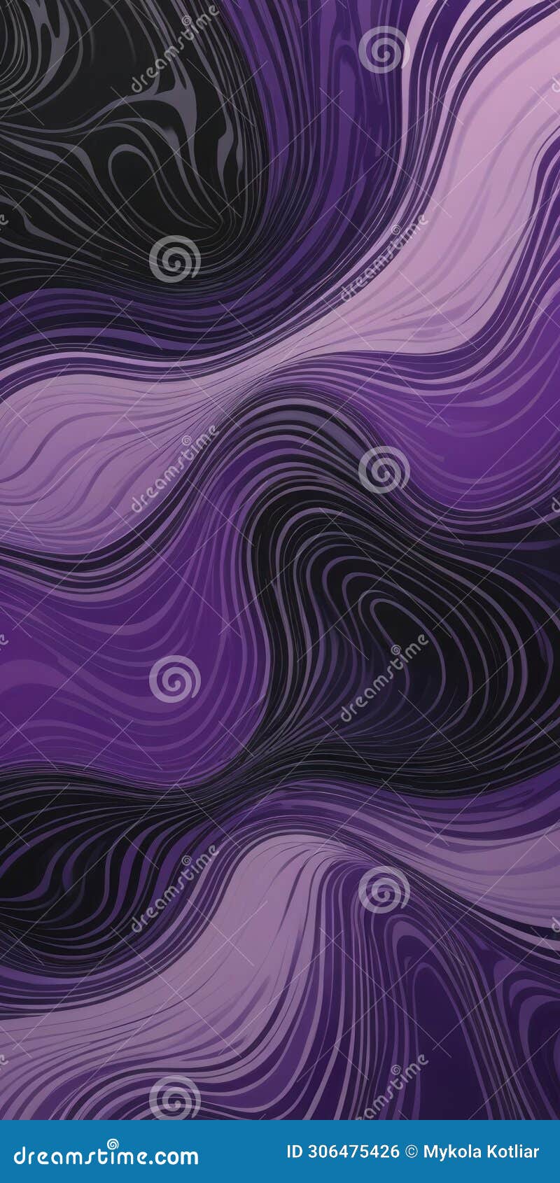 Marbled Shapes in Black and Violet Stock Photo - Image of color ...