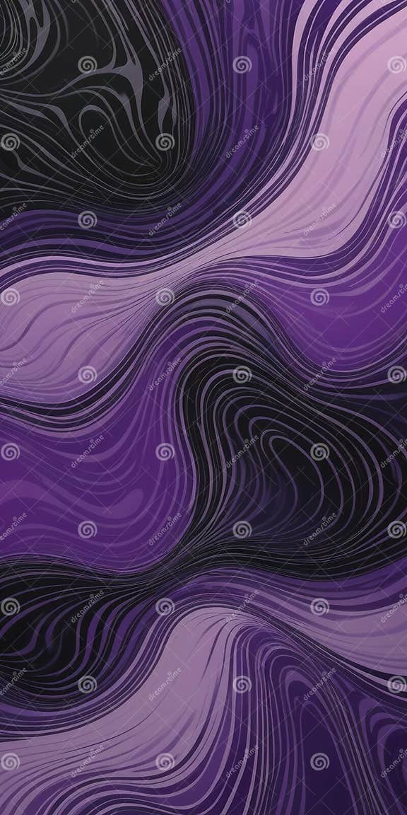 Marbled Shapes in Black and Violet Stock Photo - Image of color ...
