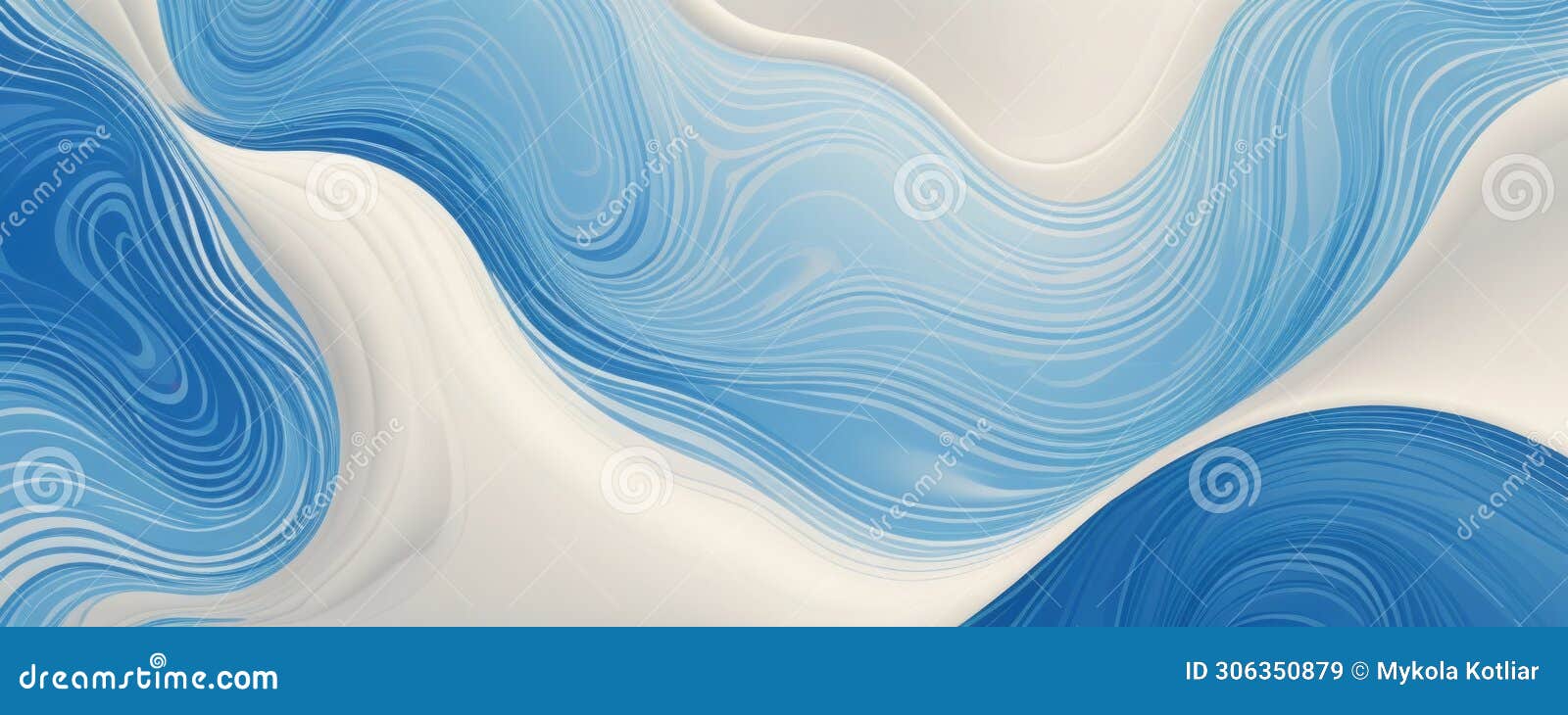 Marbled Shapes in White Alice Blue Stock Image - Image of background ...