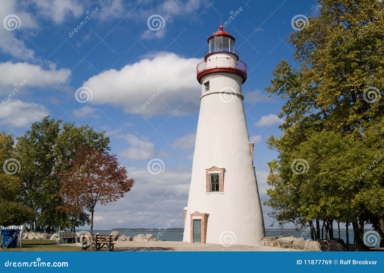 Marblehead Lighthouse stock image. Image of beacon, navigation - 11877769