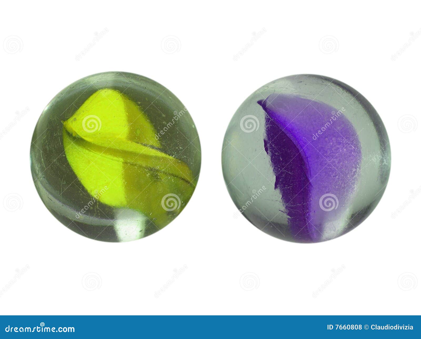 Marbles stock photo. Image of isolated, spherical, clay - 7660808