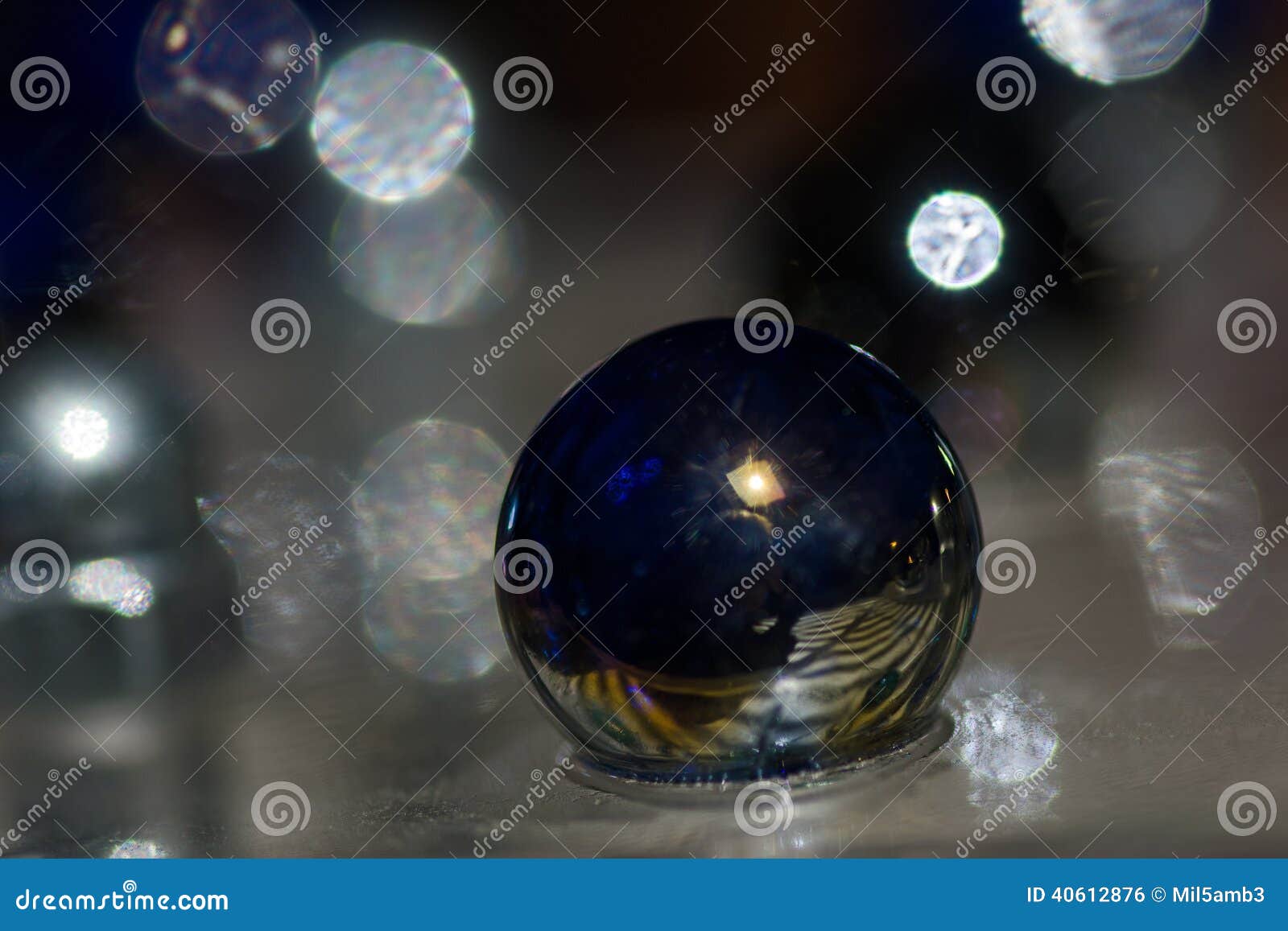 Marbles and Reflections of Reality Stock Photo - Image of reflections ...