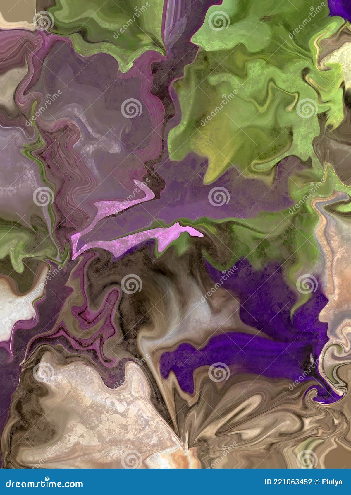 Marbling Art stock illustration. Illustration of abstractart - 221063452