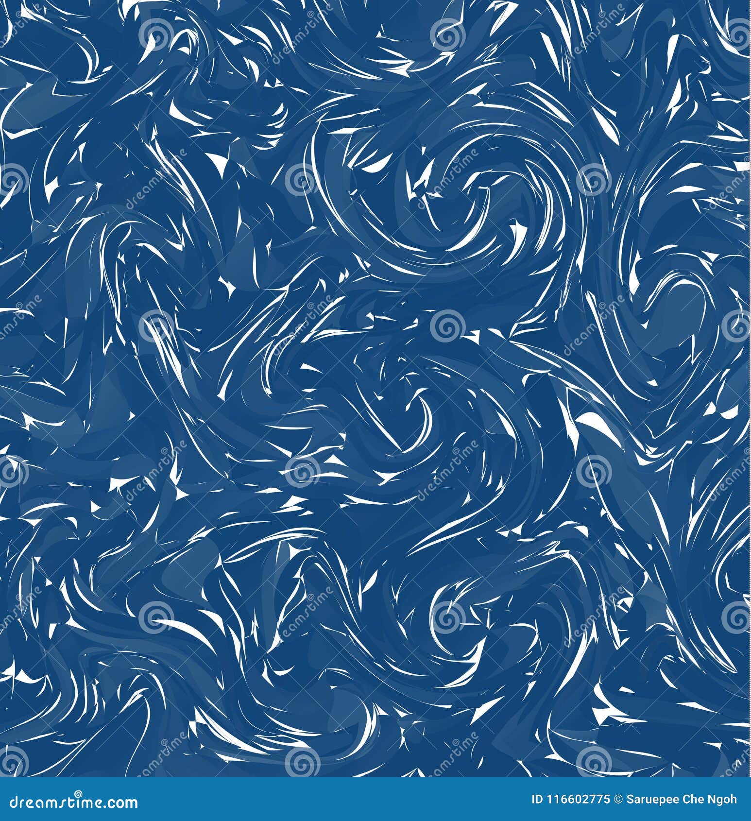 Marbling. Blue Marble Texture. Paint Splash. Colorful Fluid. Abstract ...