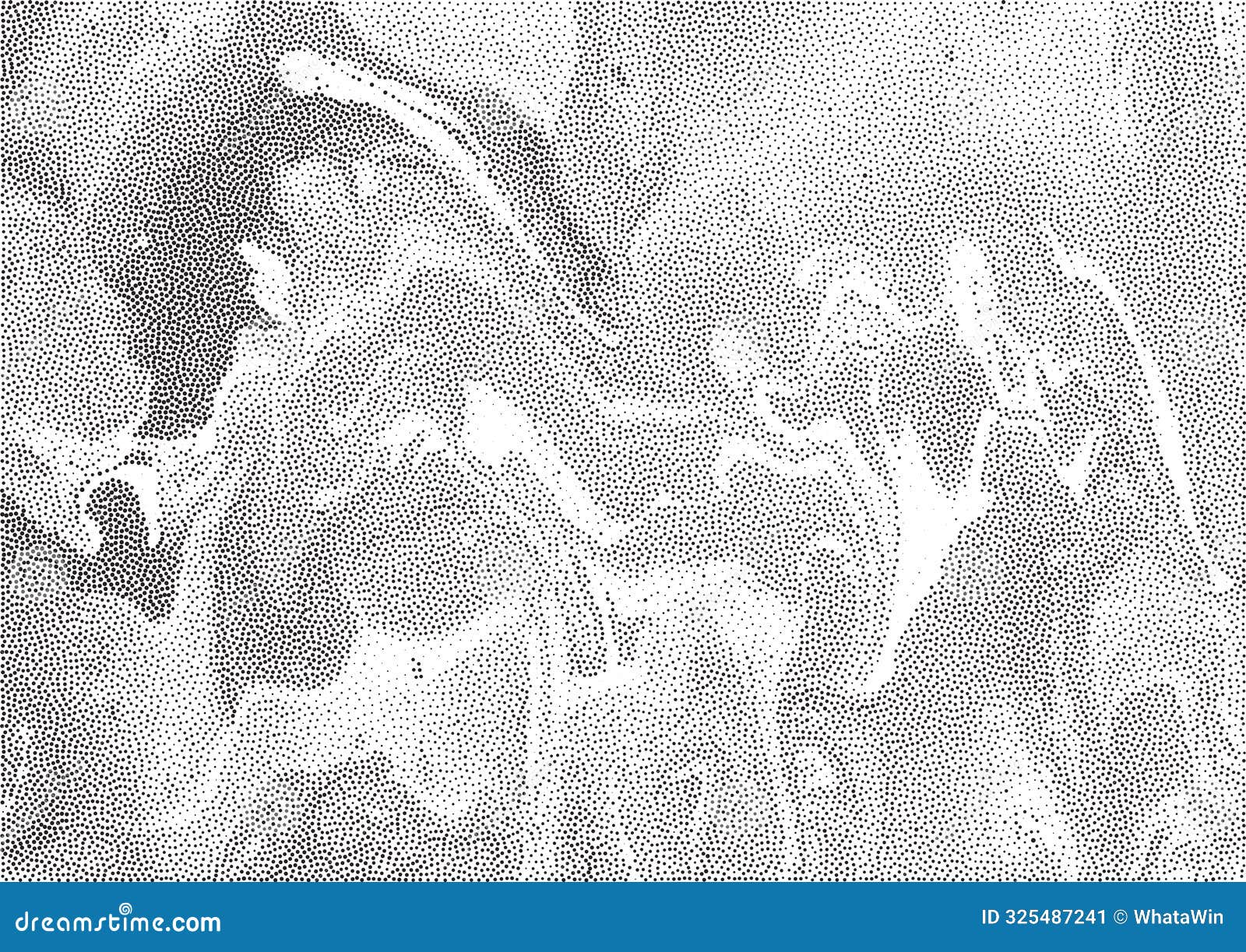 Marbling Dotwork Vector Background. Decorative Grain Texture Stock ...