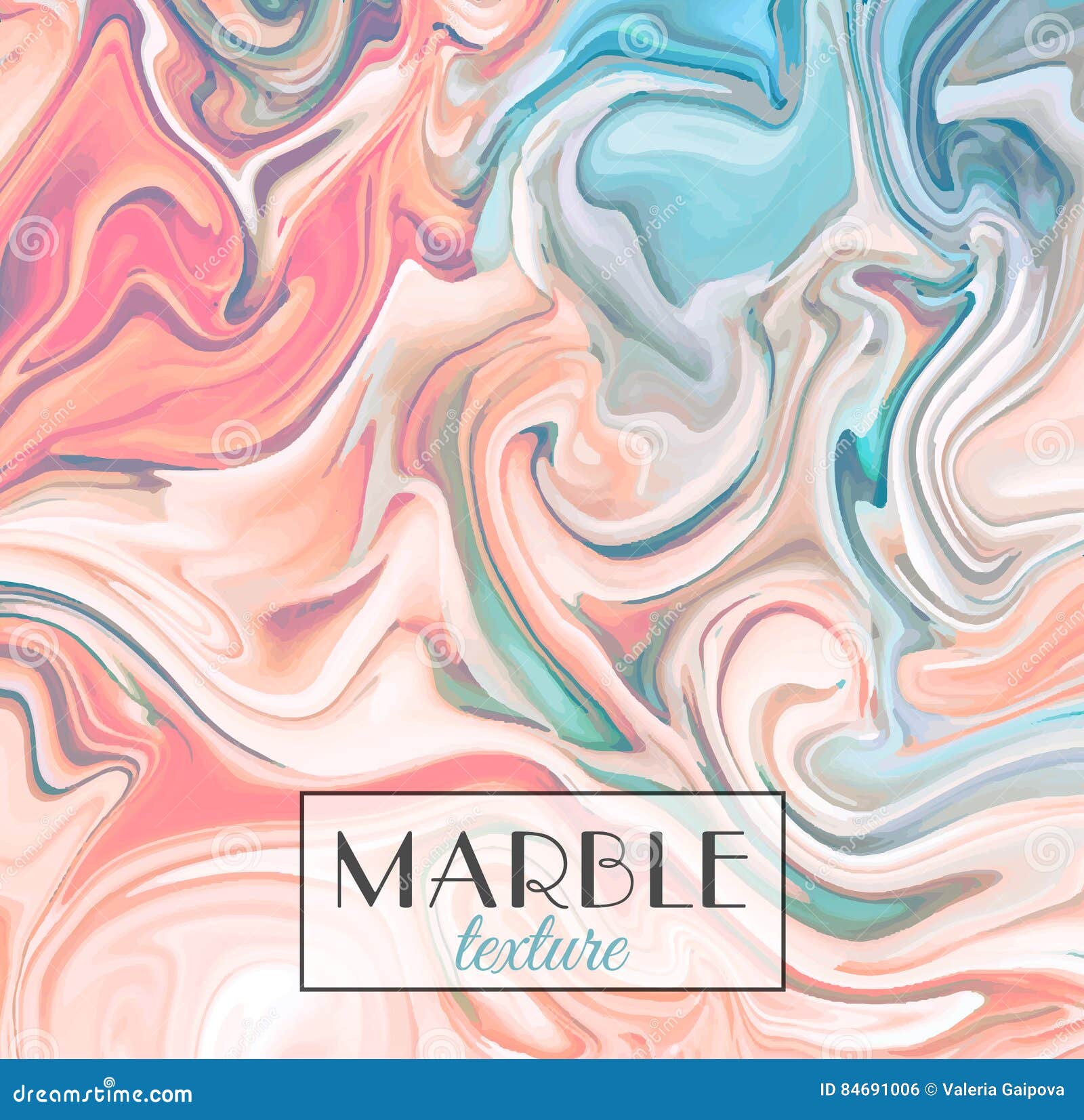 Marbling. Marble Texture. Vector Abstract Colorful Background. Paint ...