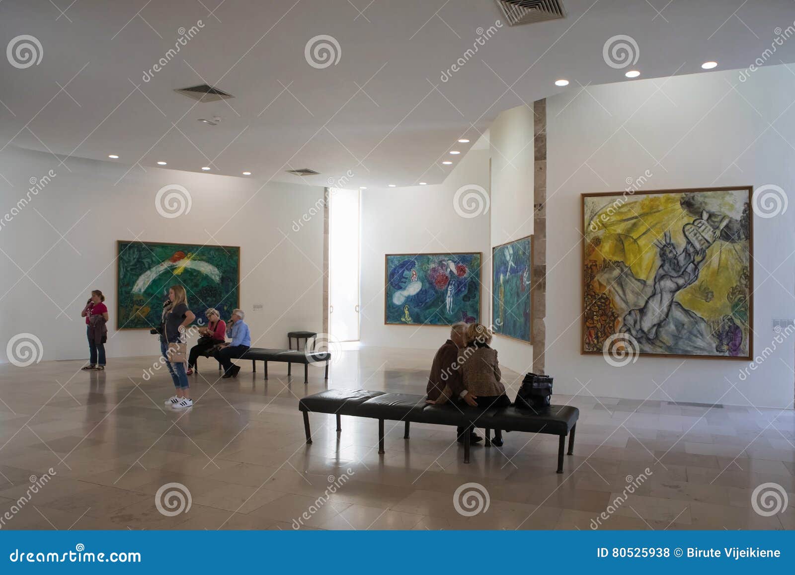 Marc Chagall Museum, Nice, France Photo stock éditorial - Image du ...