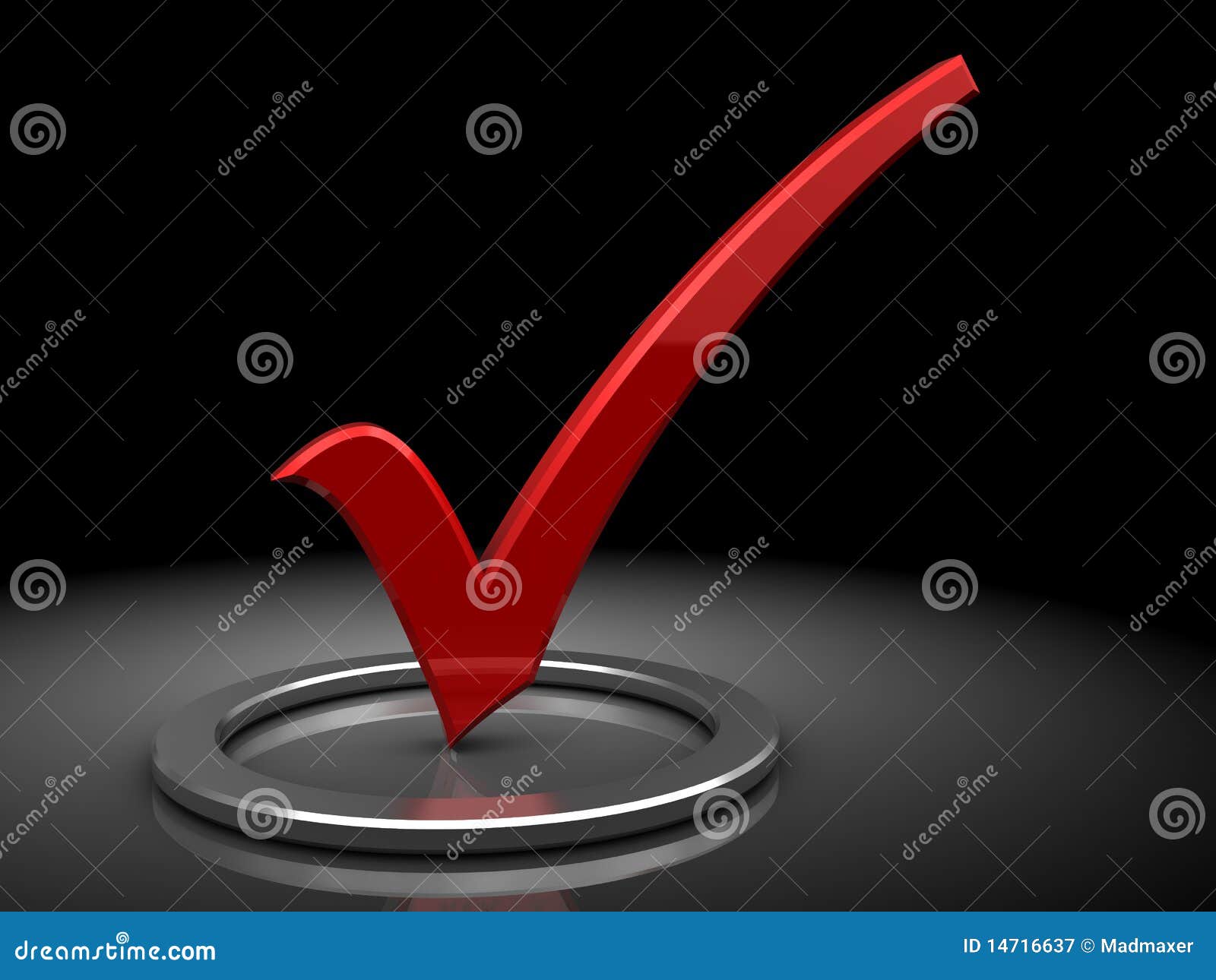 Marca de cotejo stock de ilustración. Ilustración de forma - 14716637