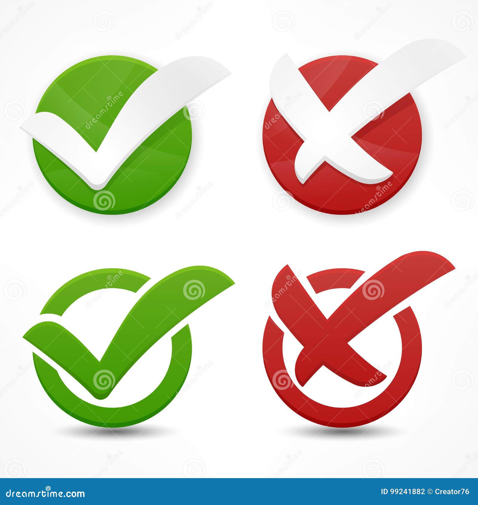 Marca de cotejo ilustración del vector. Ilustración de rojo - 99241882