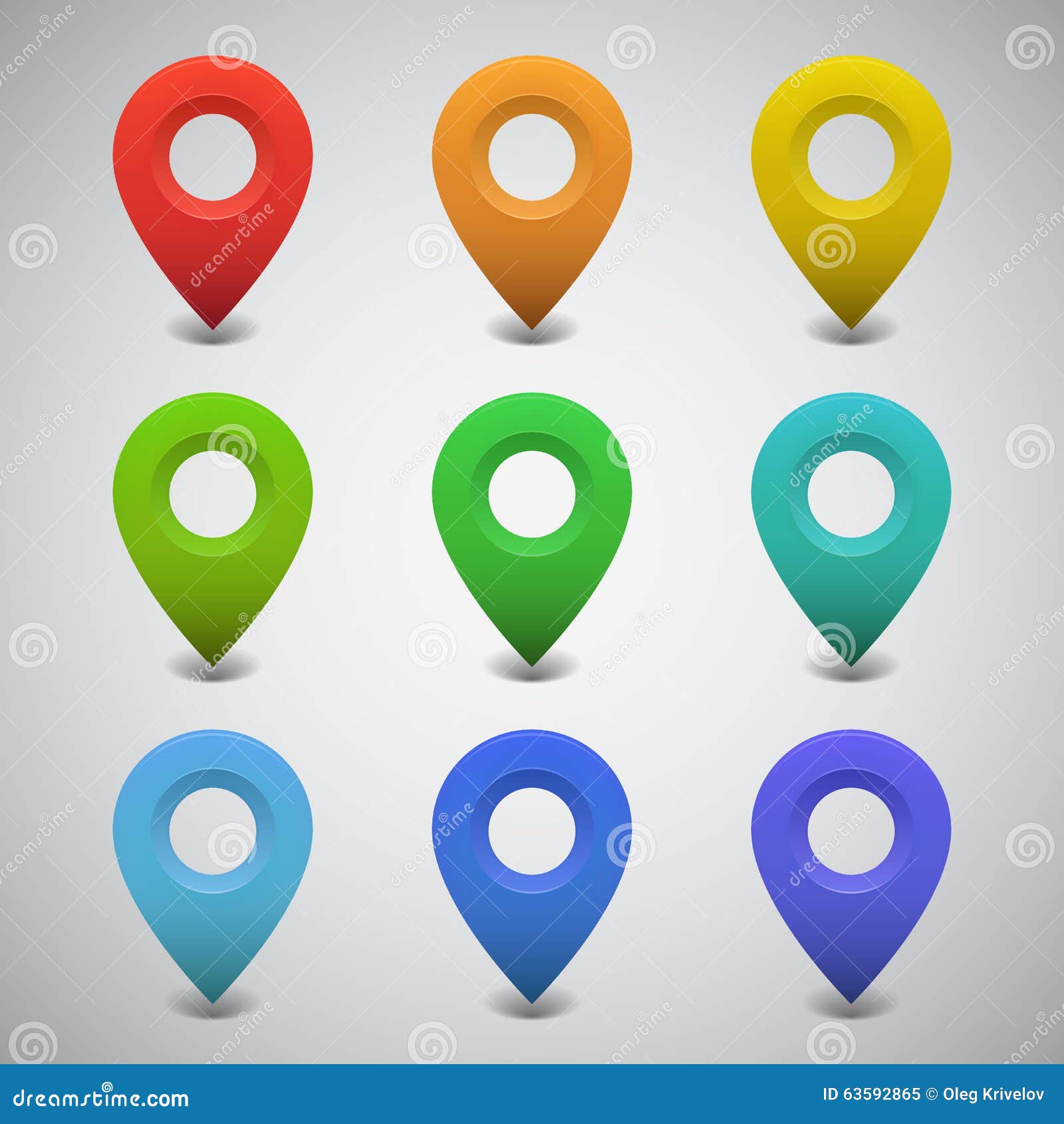 Marca do ponto do Pin ilustração do vetor. Ilustração de marca - 63592865