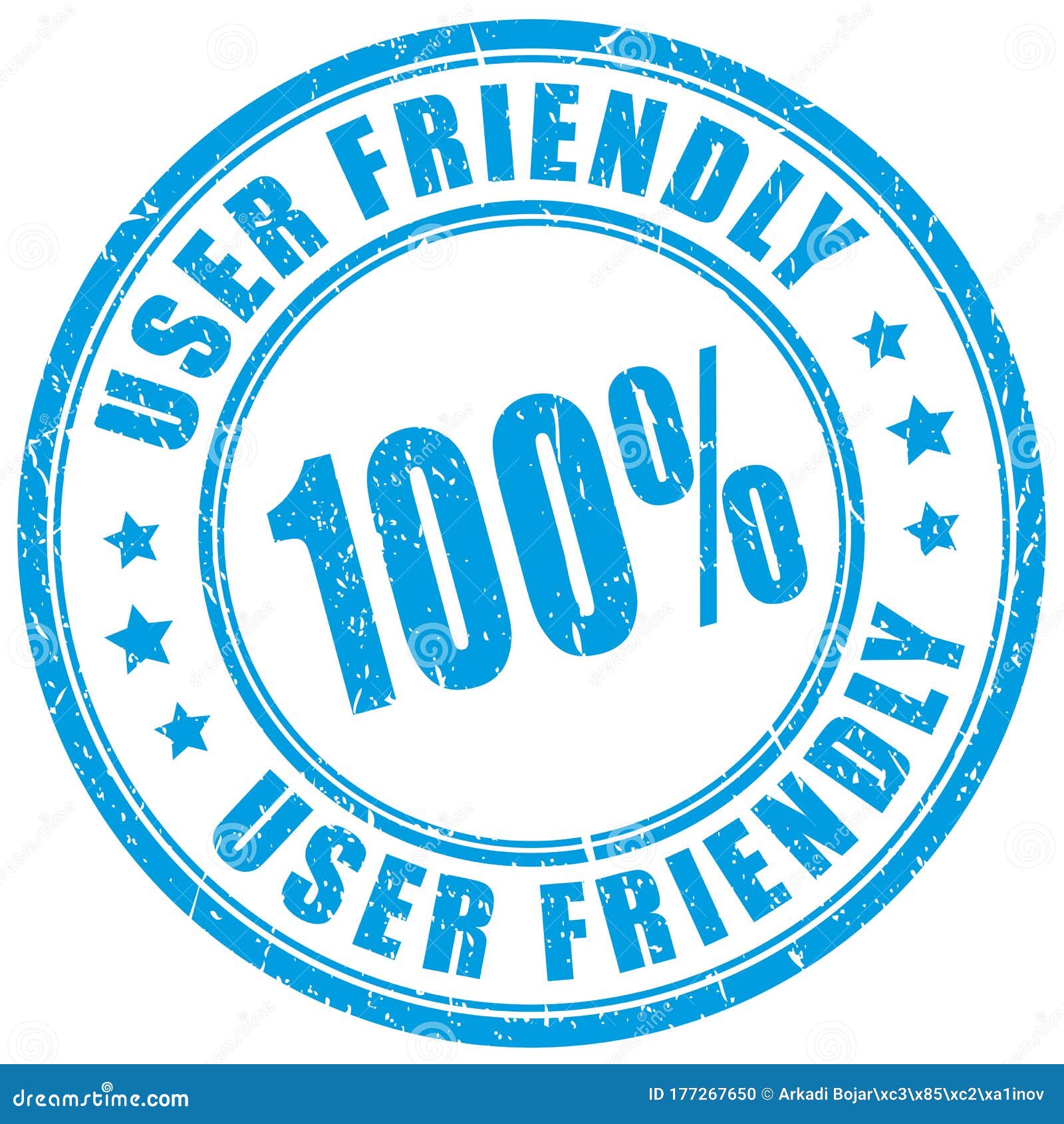 Marca fácil de usar ilustración del vector. Ilustración de fondo ...