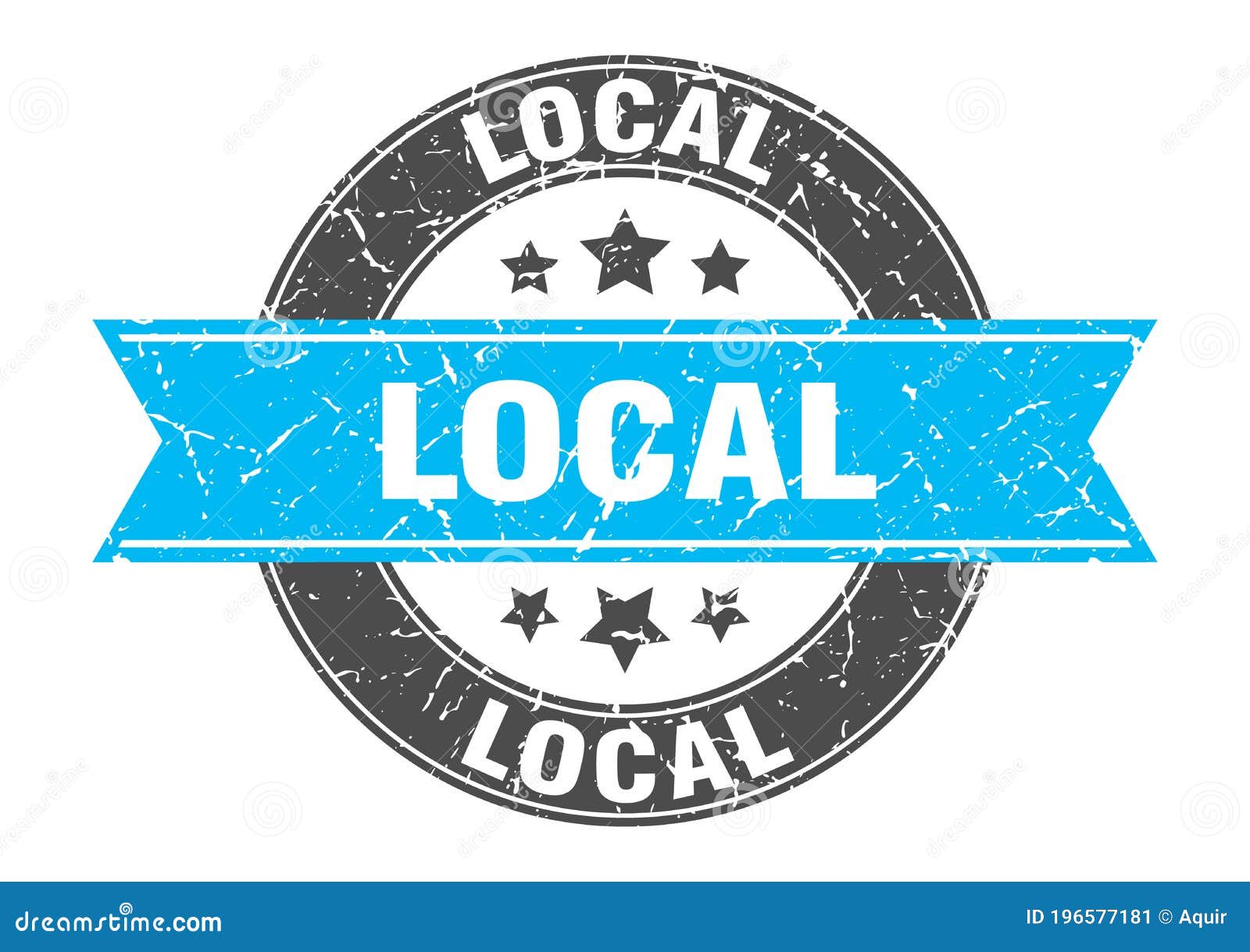 Marca local ilustración del vector. Ilustración de venda - 196577181