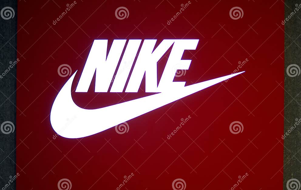 Marca registrada de Nike foto editorial. Imagen de deportes - 132316371