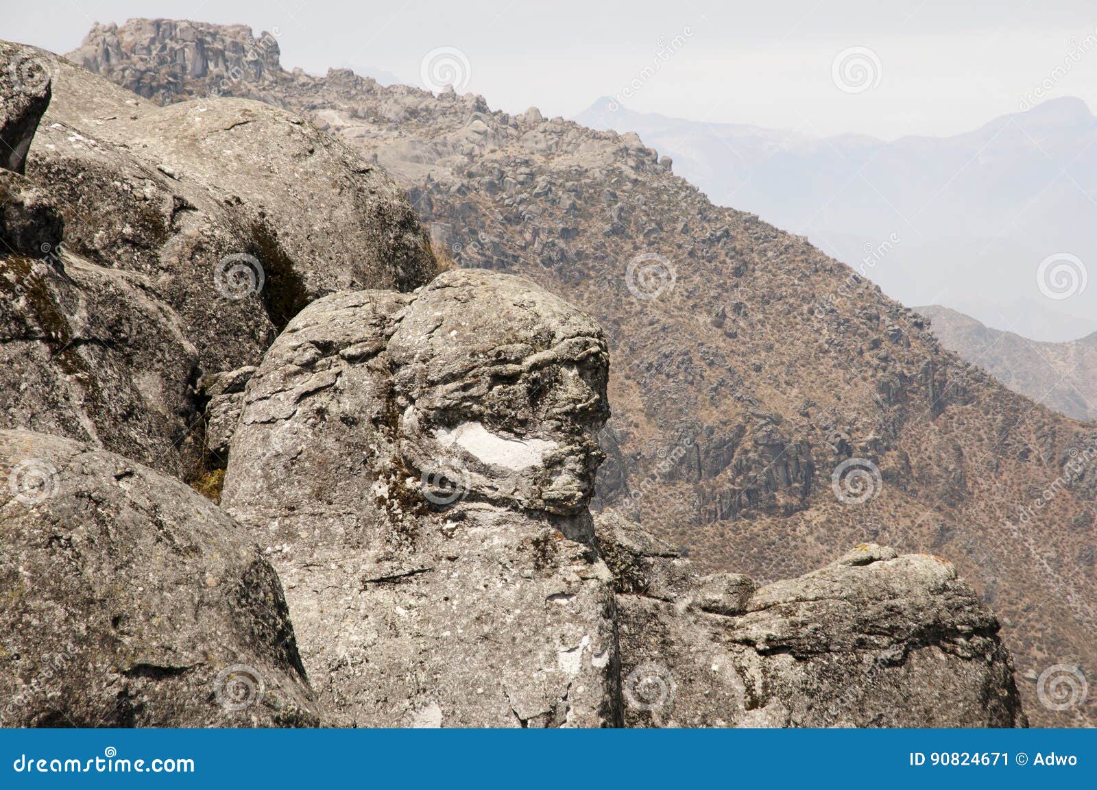 Marcahuasi Stone Forest - Peru Stock Image - Image of secluded ...