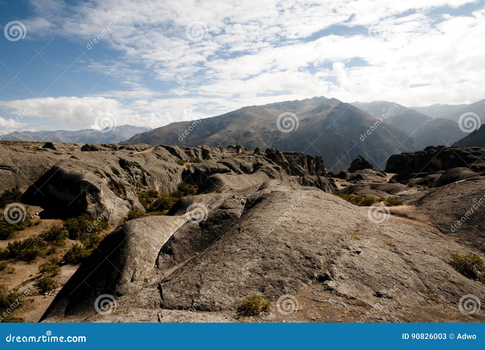 Marcahuasi Stone Forest - Peru Stock Image - Image of mountain, plateau ...