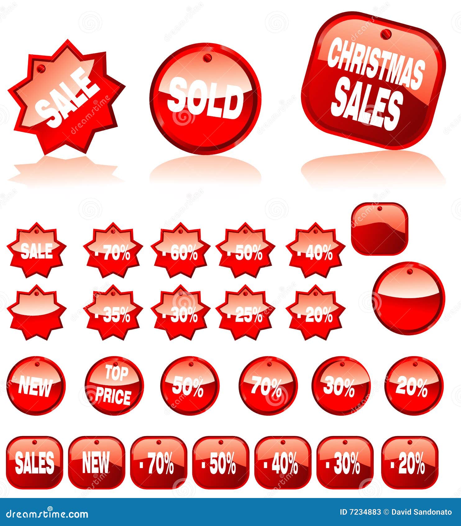 Marcas Coloridas Que Hacen Compras Ilustración del Vector - Ilustración ...