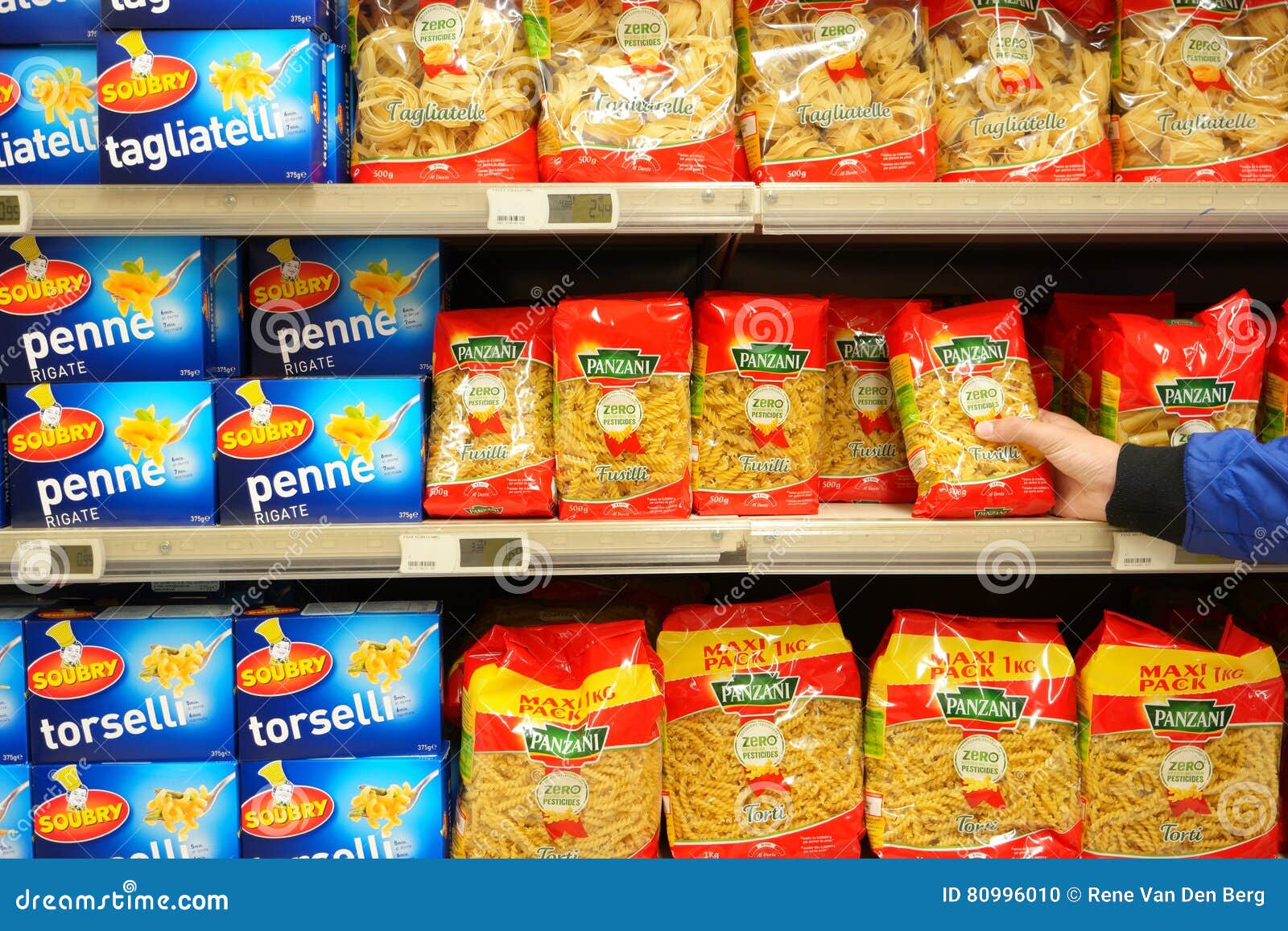 Marcas de pastas imagen editorial. Imagen de bélgica - 80996010