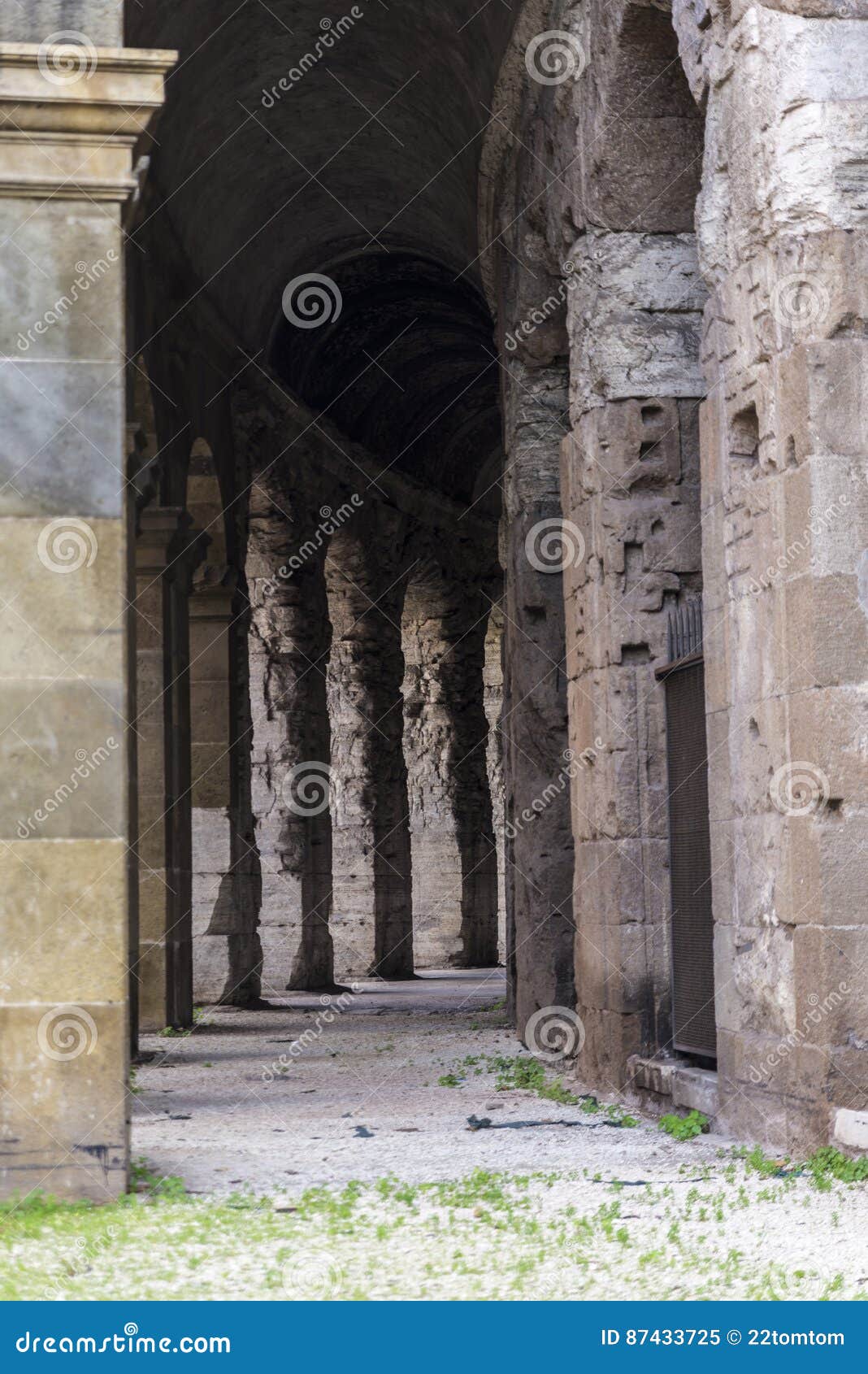 Marcello Theater in Rome, Italy Stock Image - Image of column, monument ...