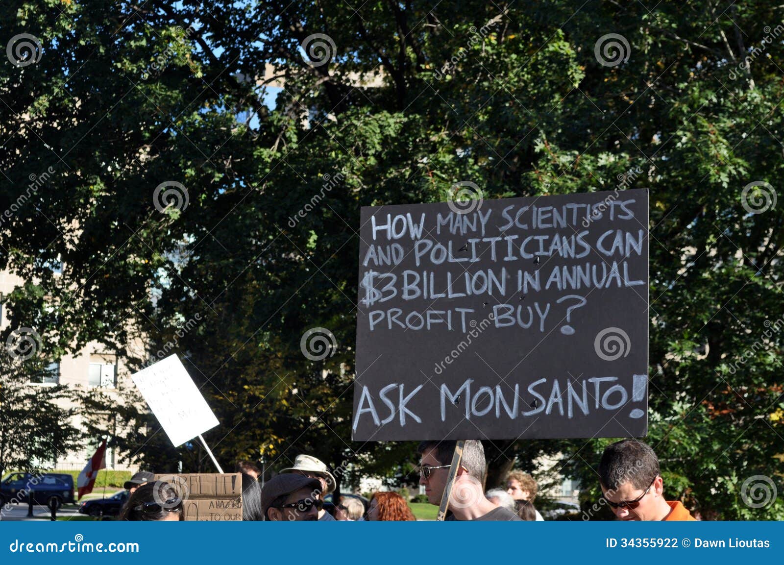 March Against Monsanto, Toronto Editorial Photography - Image of ...